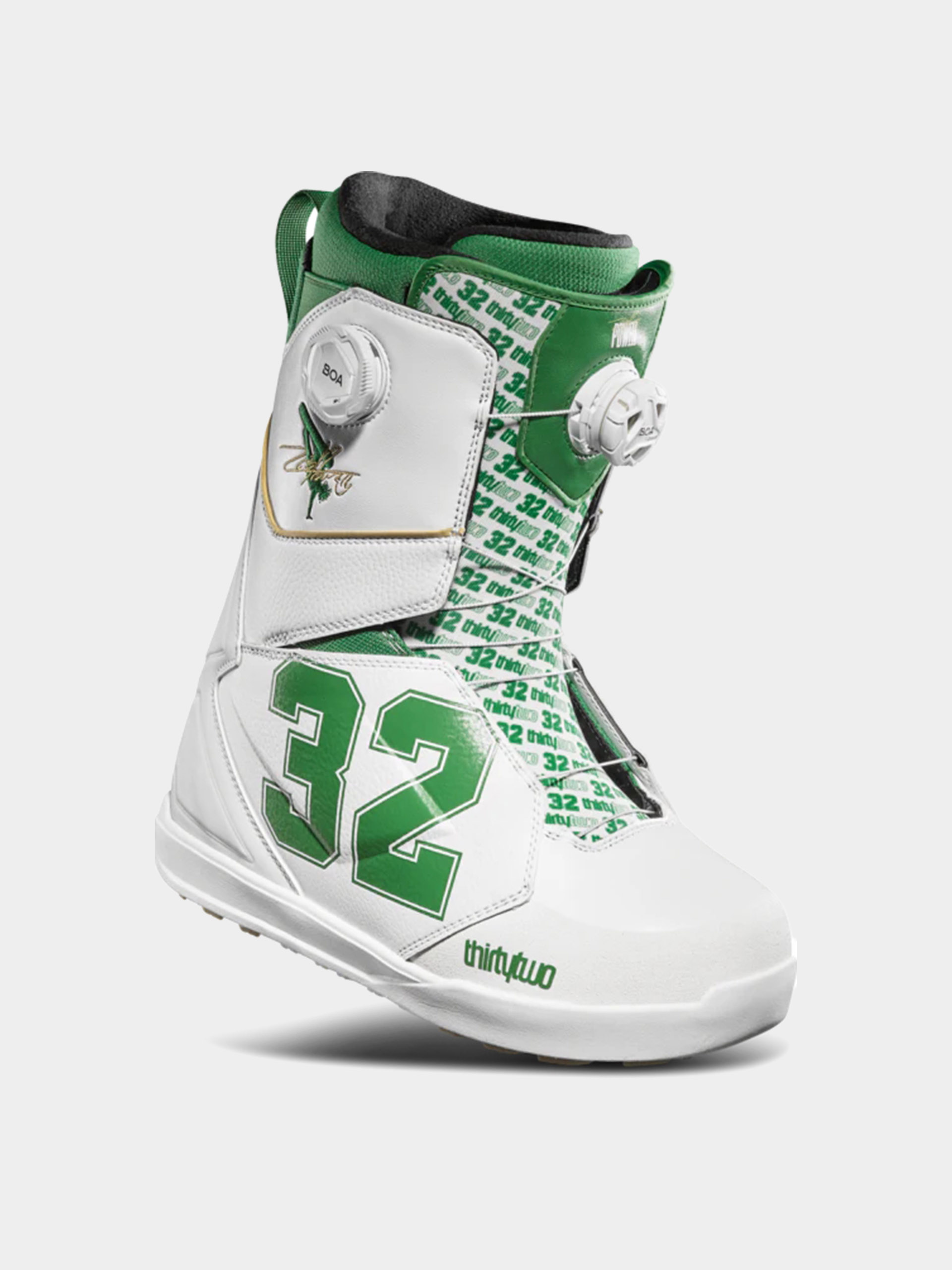 ThirtyTwo Snowboard boots Lashed Double Boa Powell - white, green ...
