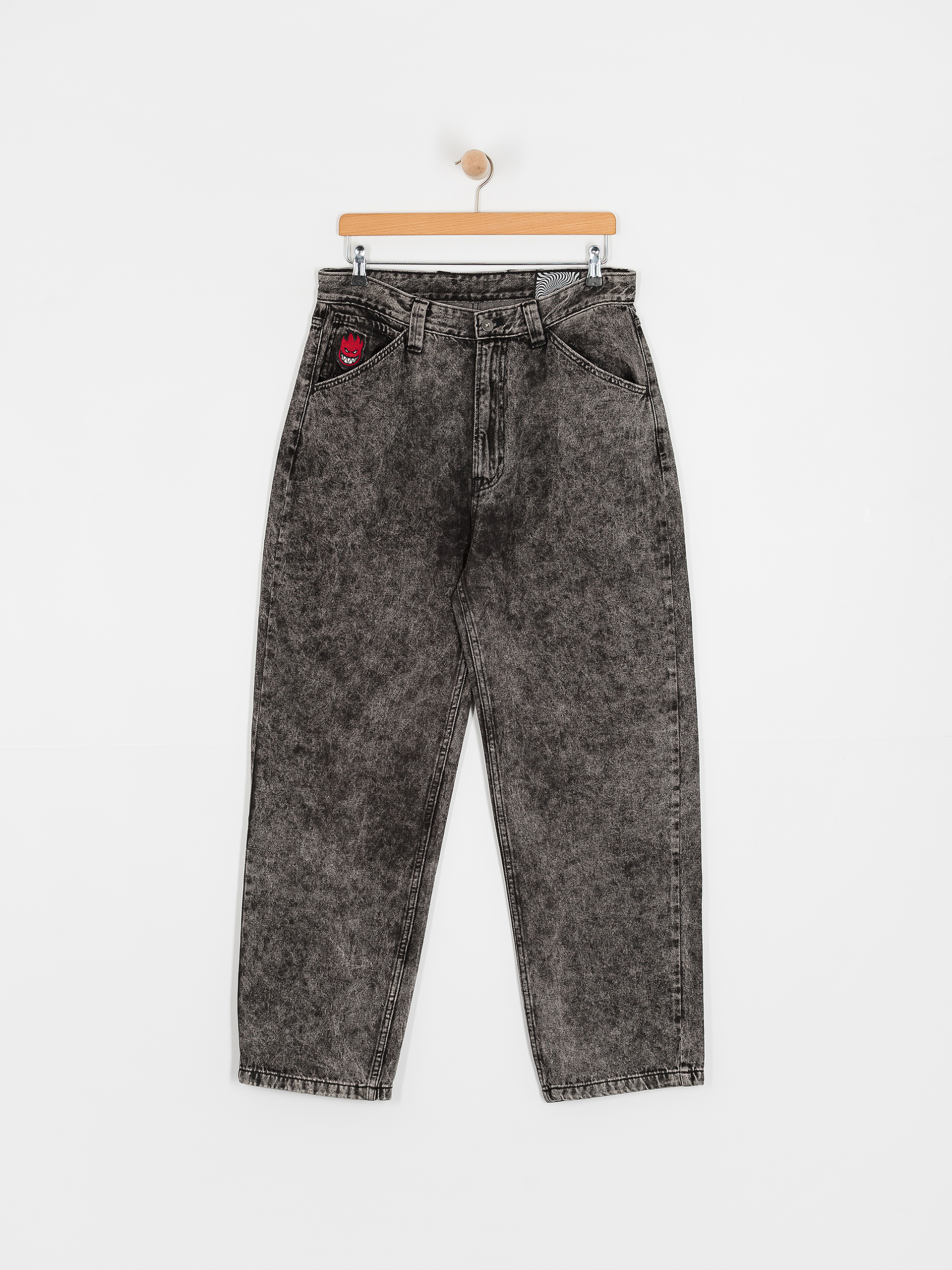 Spitfire Bg Fl Denim Pants - black (black stone wash)