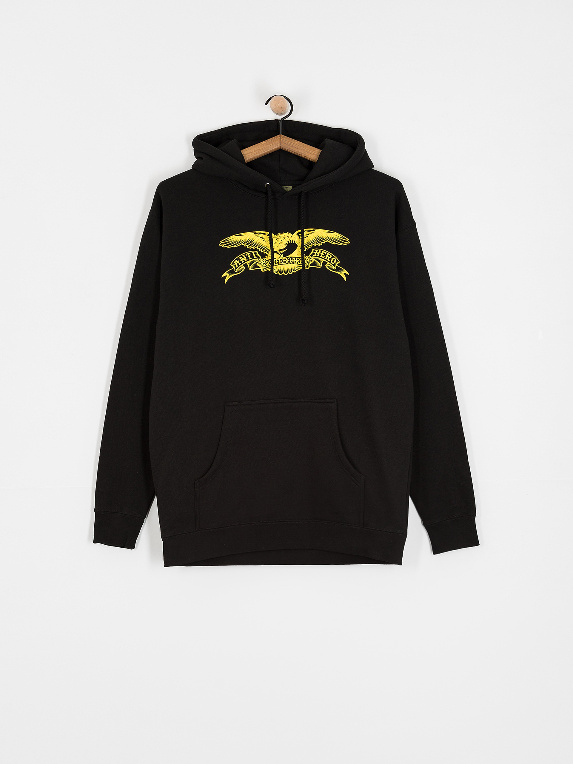 Antihero Basic Eagle HD Hoodie - black (black/gold)