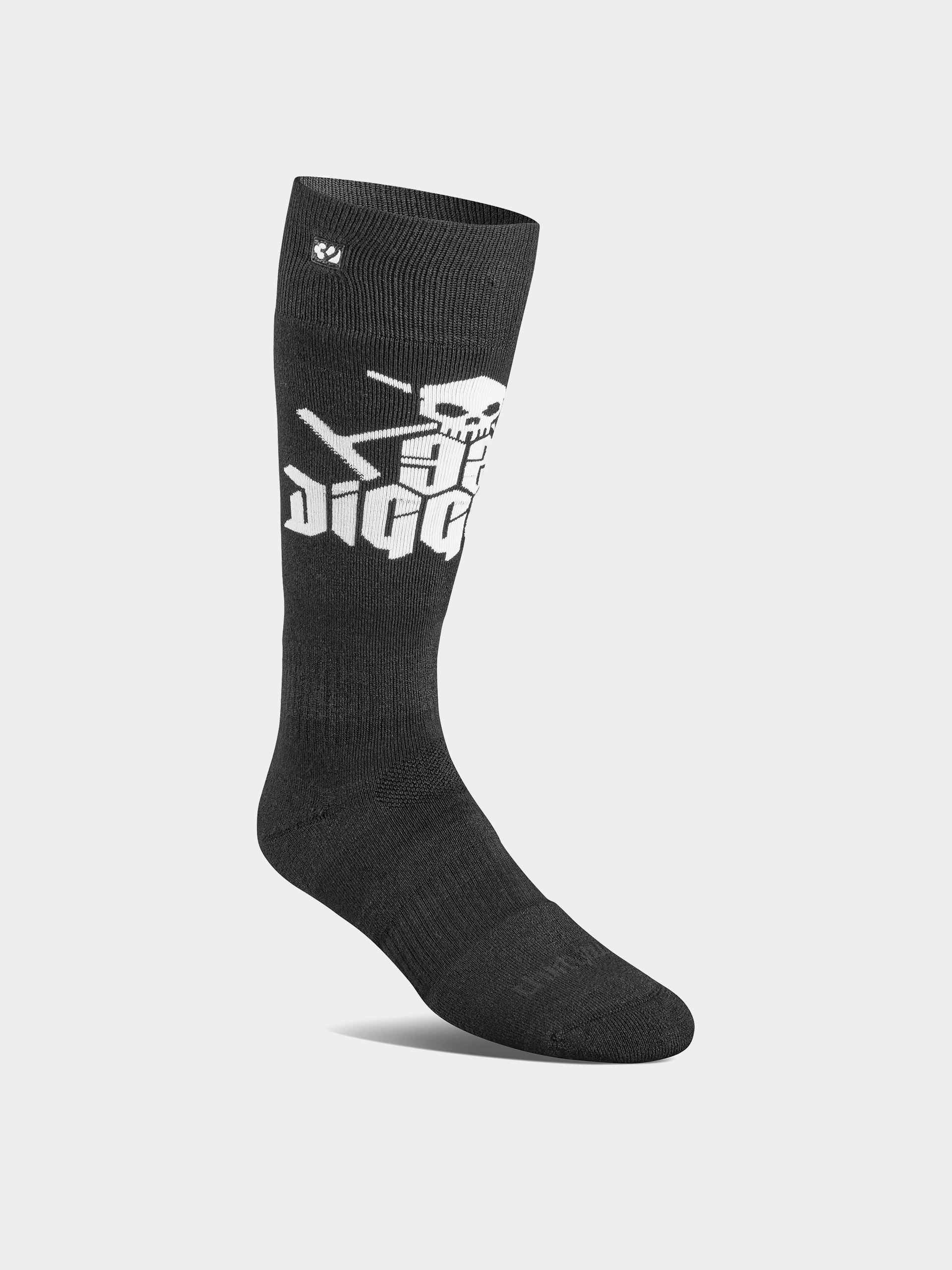ThirtyTwo Socks Diggers Merino - black (black/white)