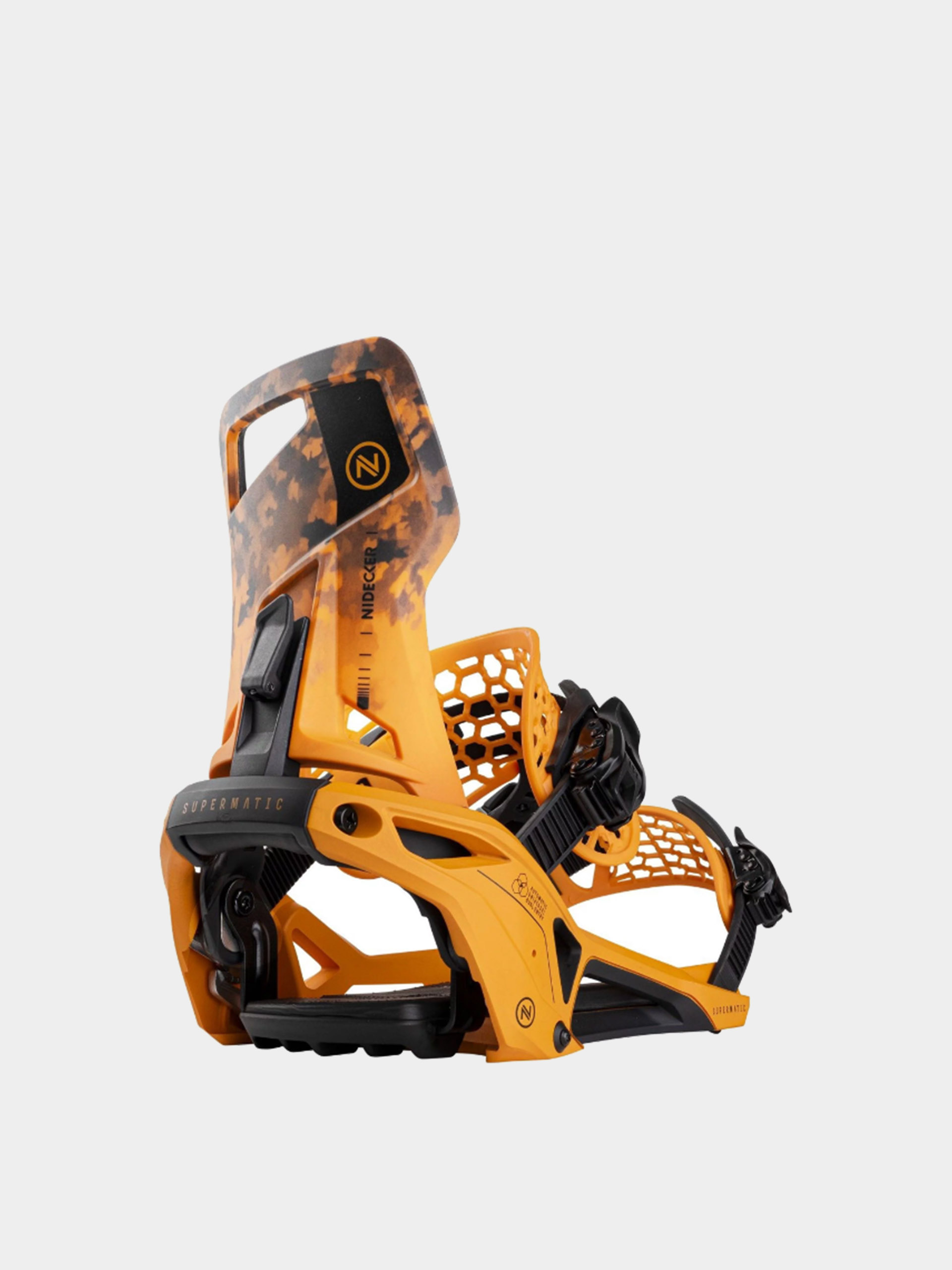 Nidecker Snowboard bindings Supermatic - orange (dune orange)