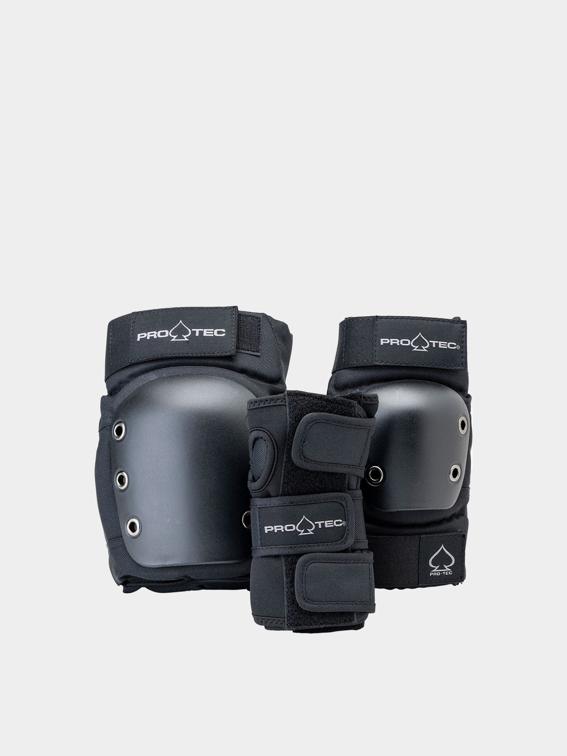Pro Tec Protectors Street gear Junior 3 Pack Open JR - black (black)