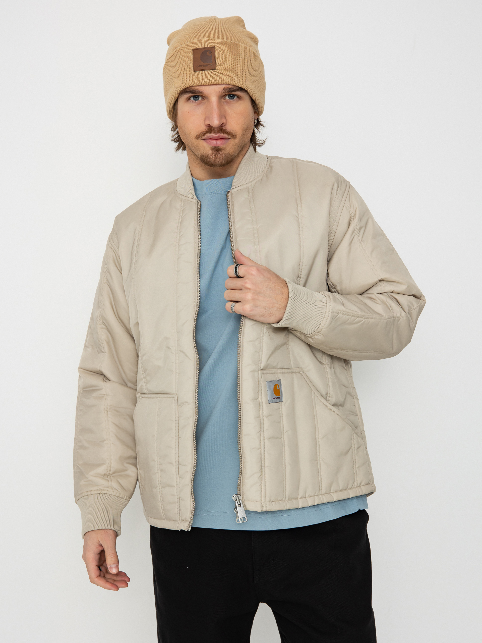 Carhartt WIP Lachlan Jacket - grey (fleur de sel)