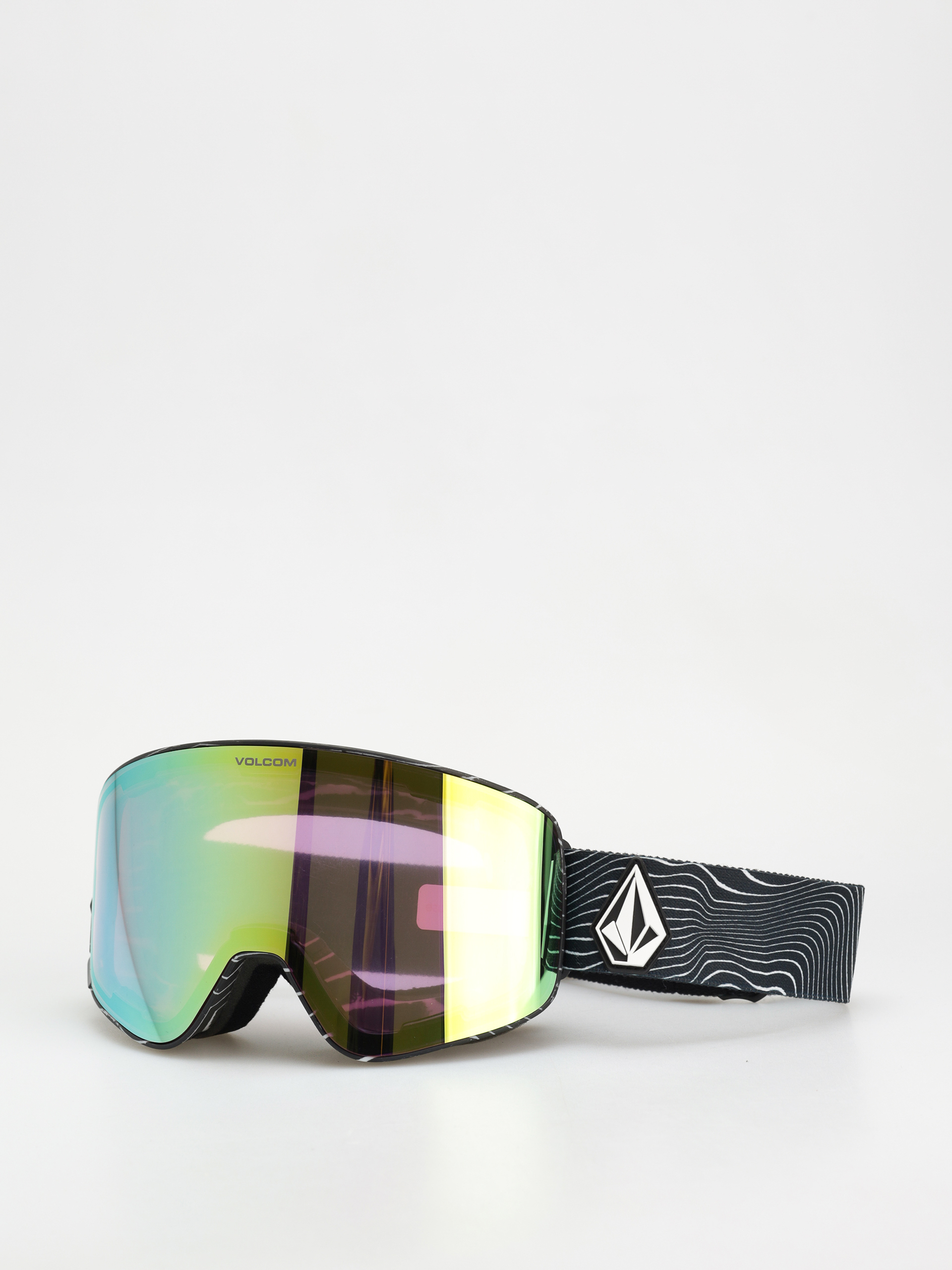 Volcom Odyssey Goggles - black (op art/gold chrome+bl rose)