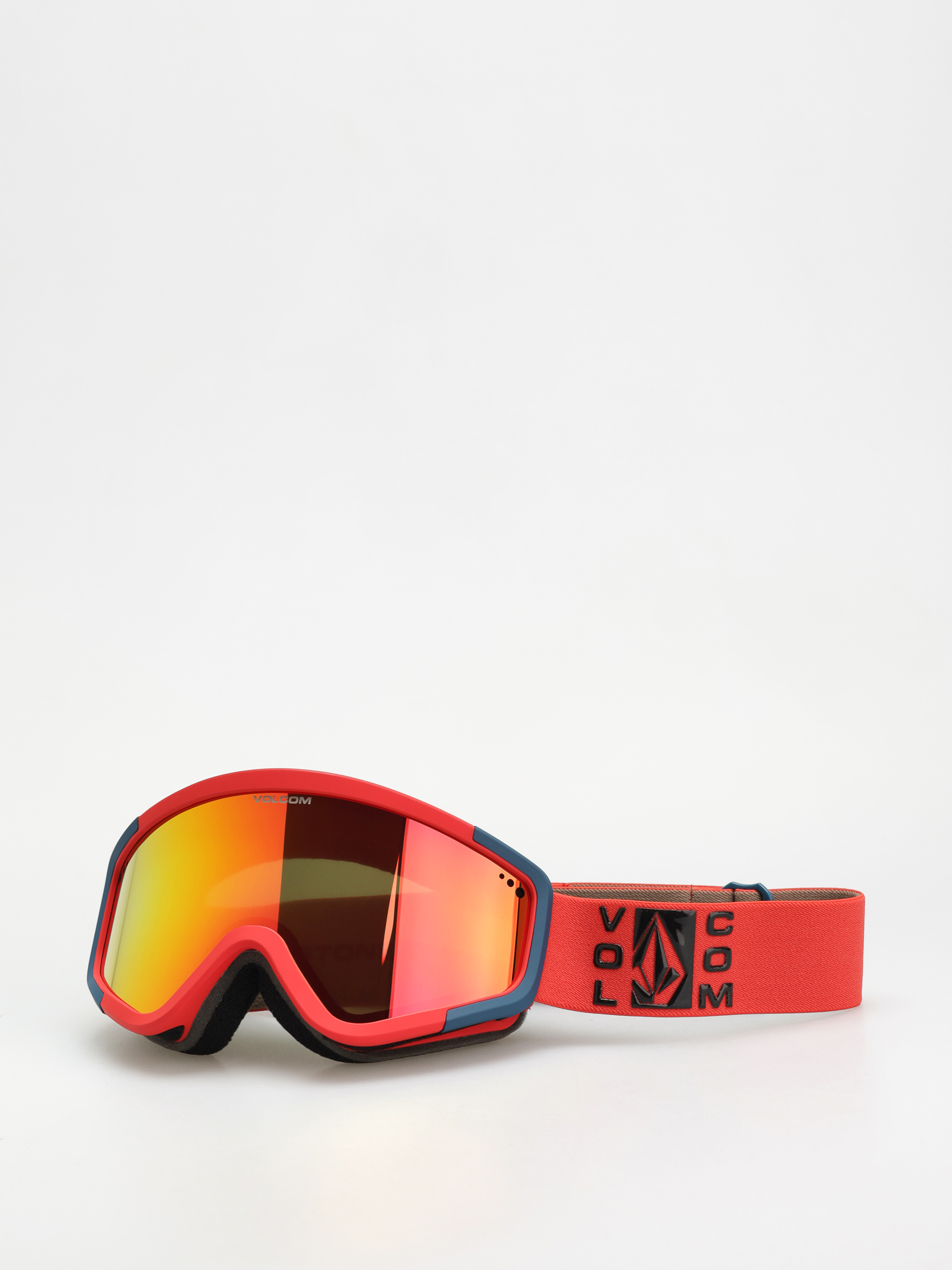 Volcom Attunga Goggles - red (cms cbt/red chrome+bl rose)