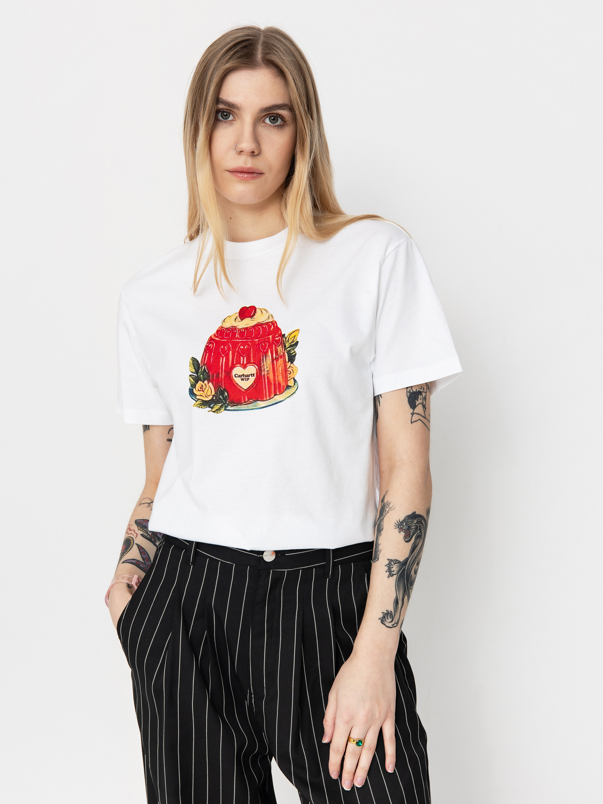 Carhartt WIP Pudding Wmn T-Shirt - white (white)