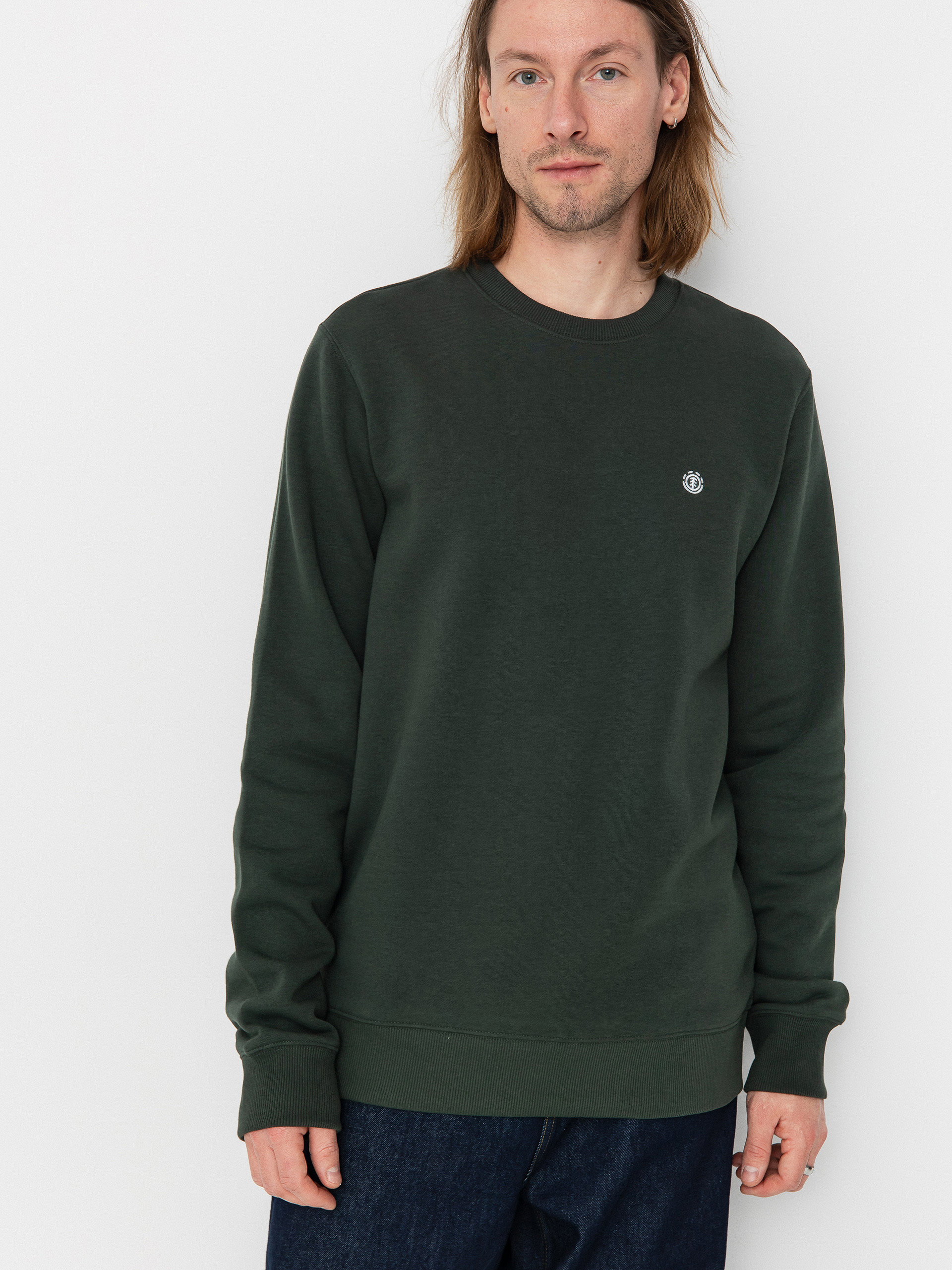Element Sweatshirt Cornell Classic Cr - green (deep forest)