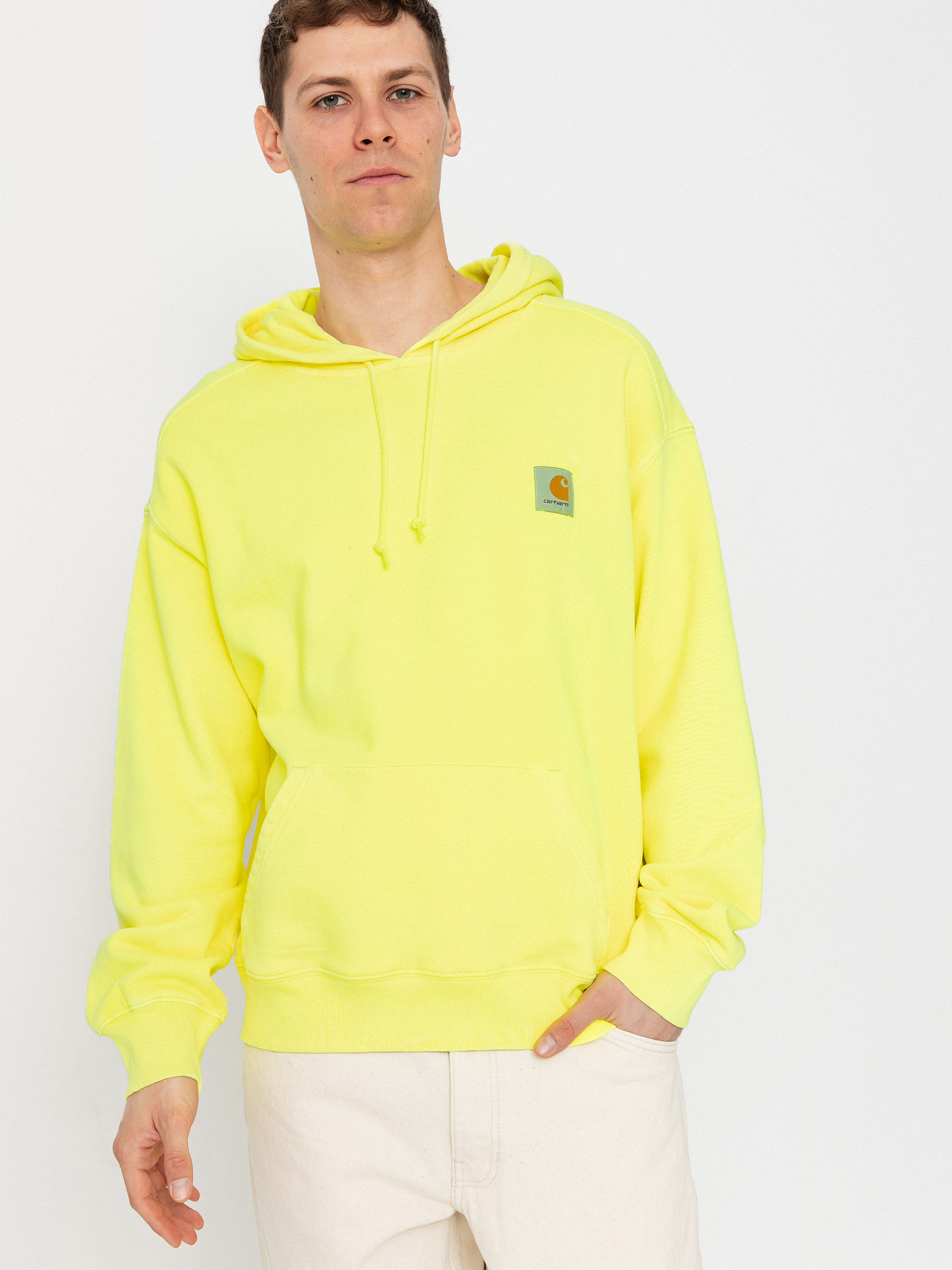 Carhartt WIP Industry HD Hoodie - yellow (lumo yellow)
