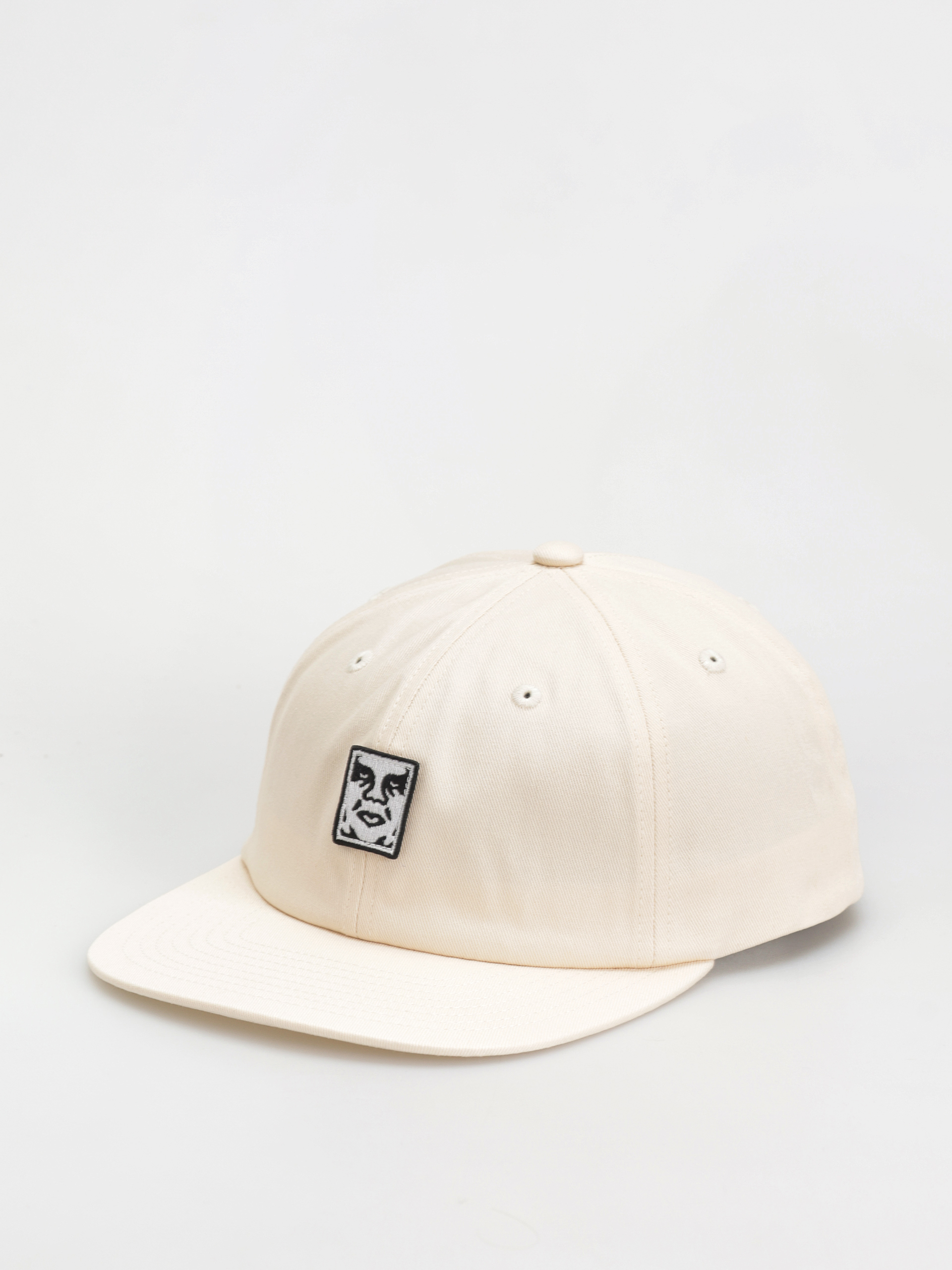 OBEY Icon Patch Panel Cap - beige (unbleached)