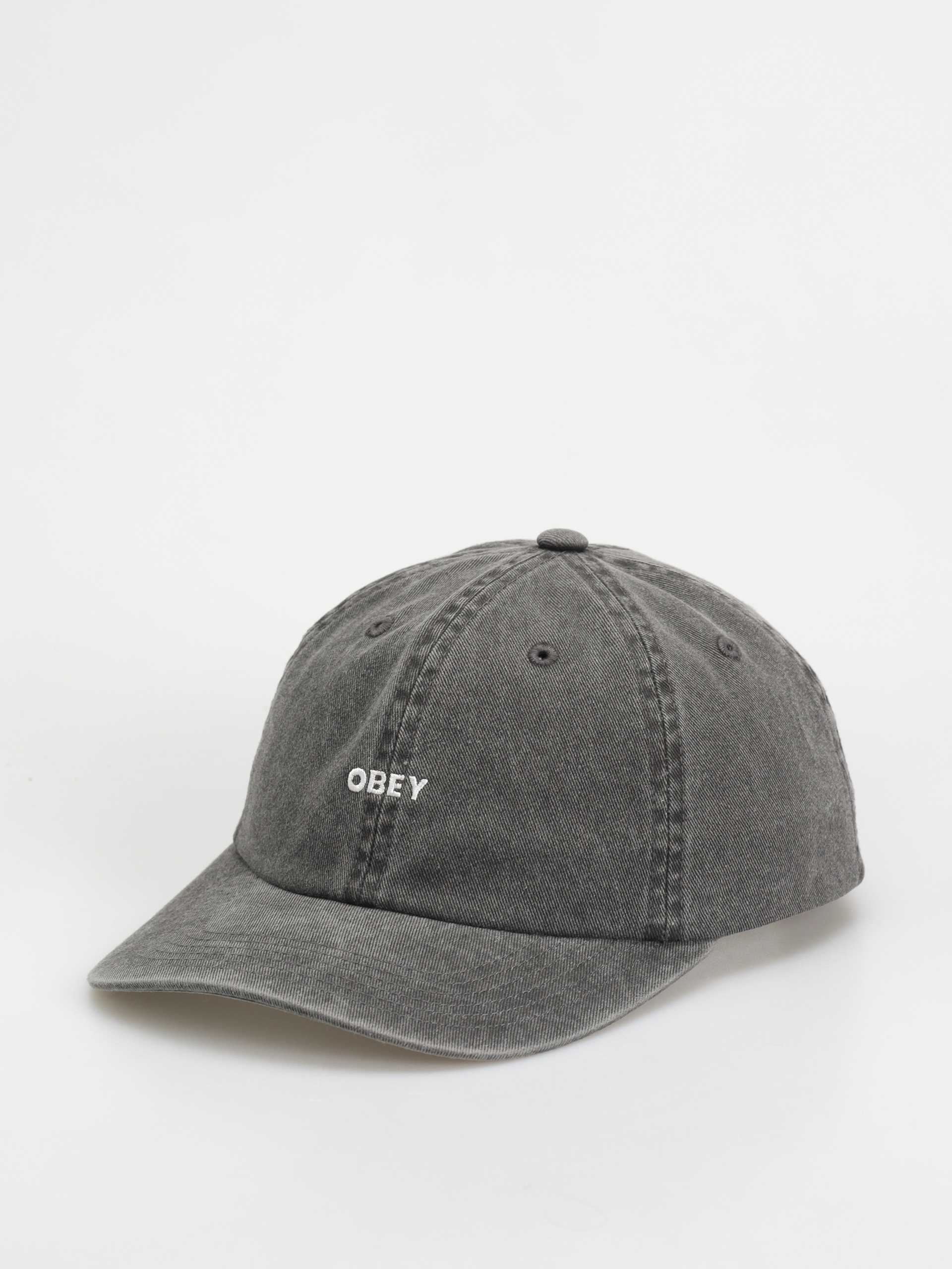 OBEY Pigment Bold 6 Panel Cap - black (pigment black)