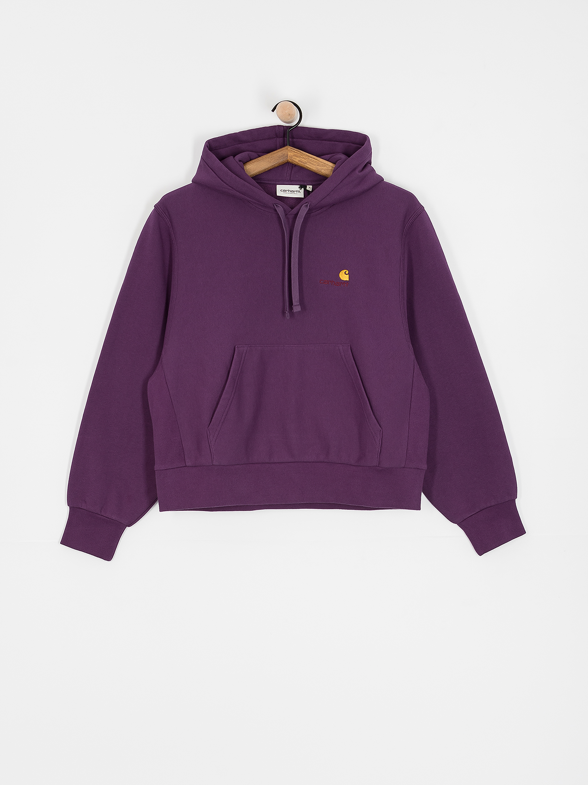 Carhartt WIP American Script HD Wmn Hoodie - violet (huckleberry)
