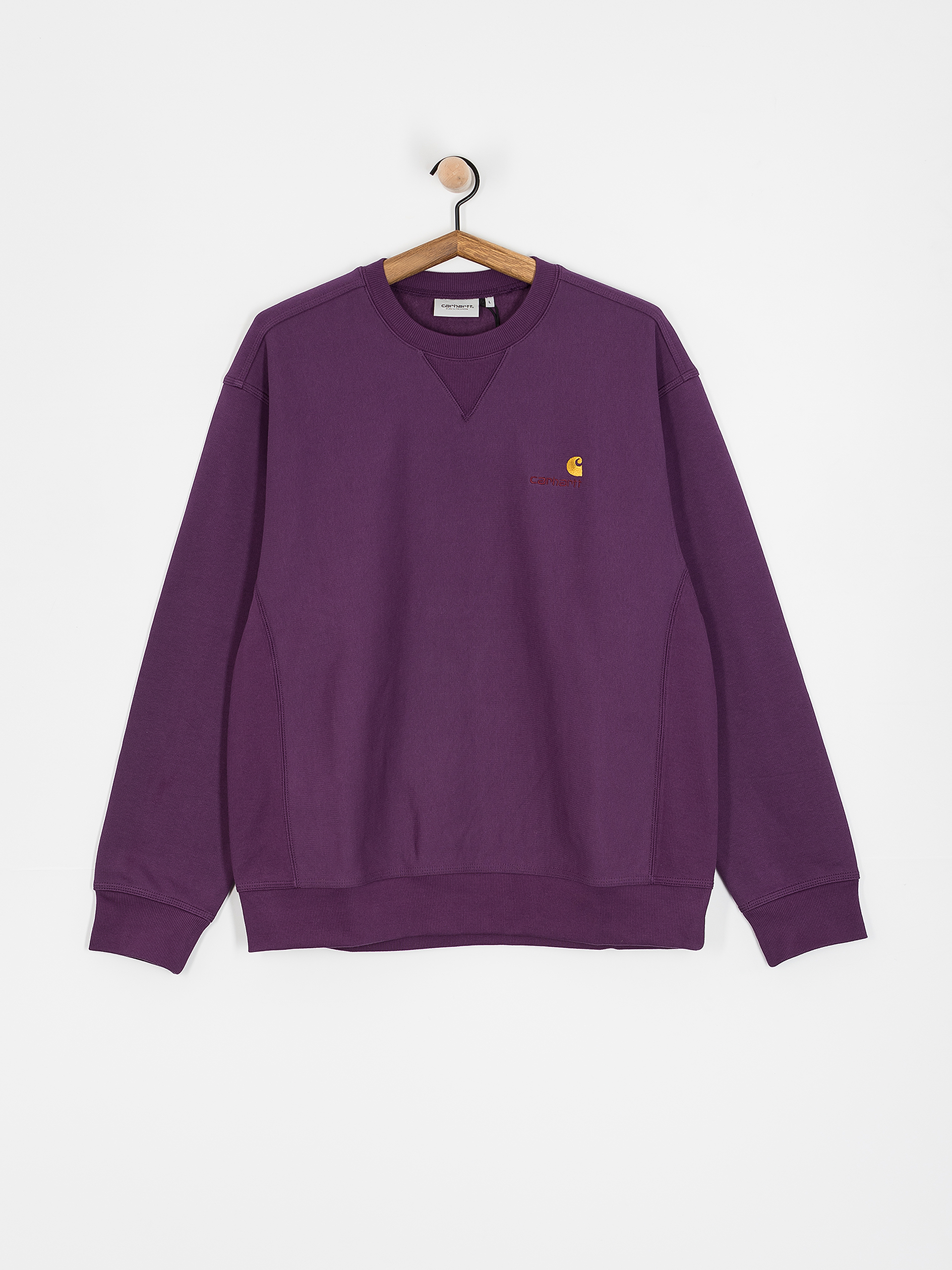 Carhartt WIP American Script Sweatshirt - violet (huckleberry)