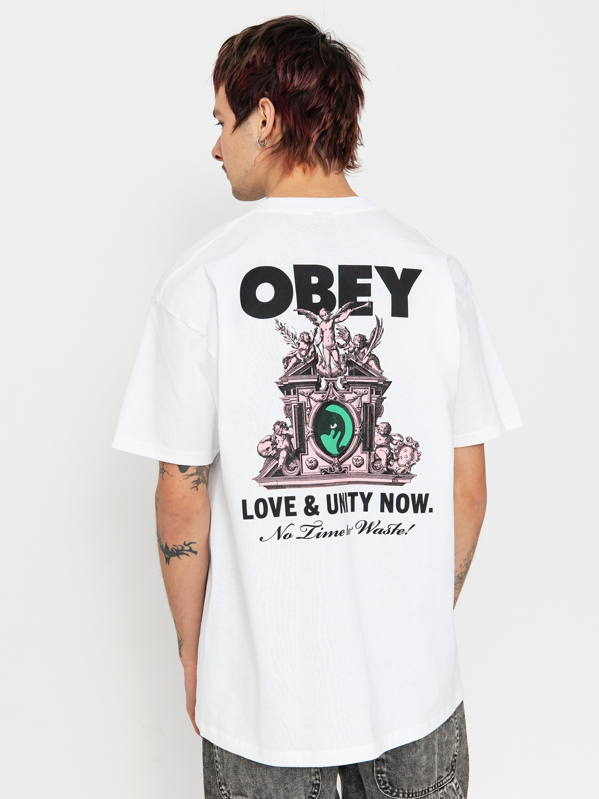 OBEY Love & Unity Now T-Shirt - white (white)