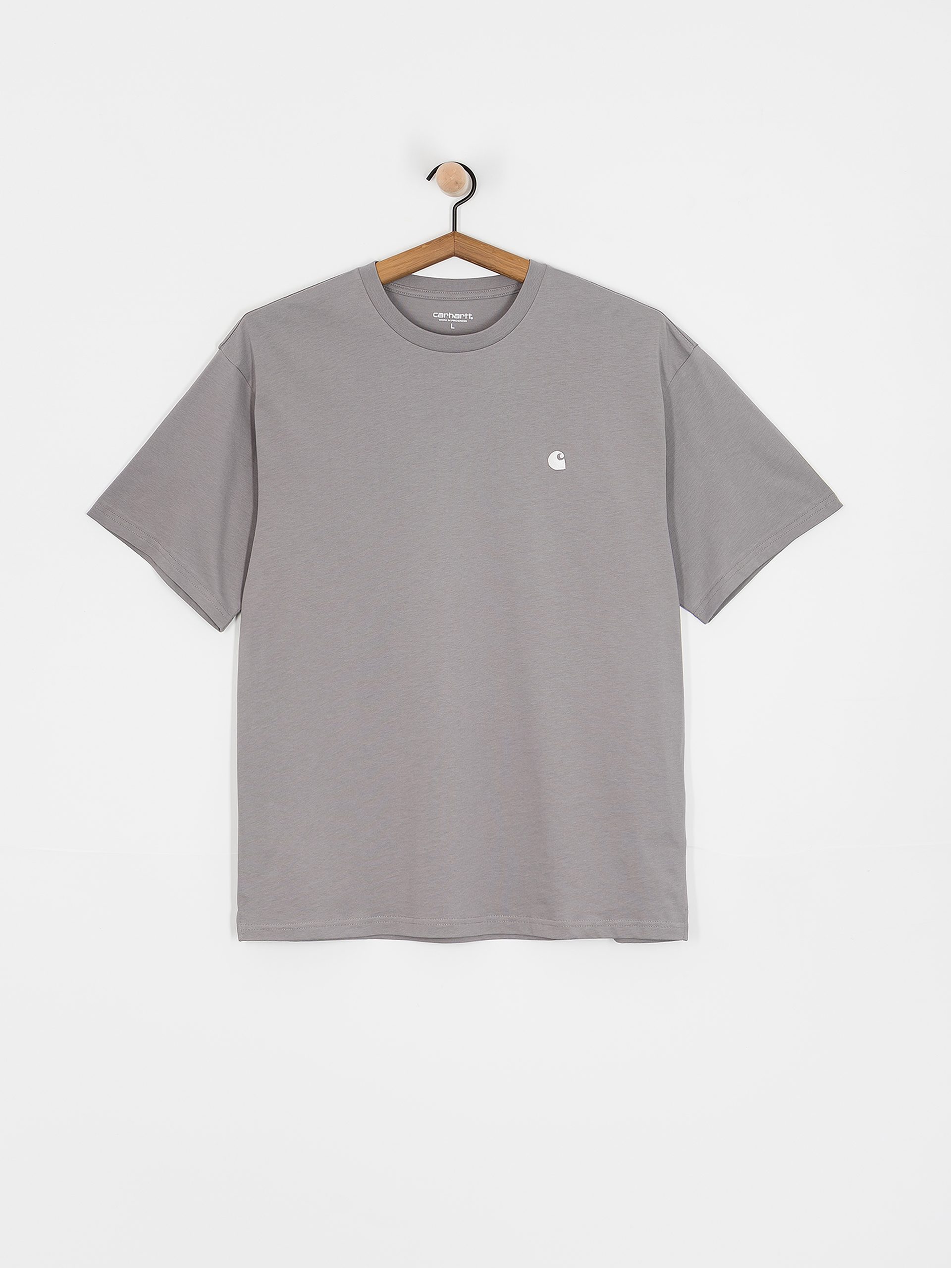 Carhartt WIP Madison T-Shirt - grey (yosemite/white)