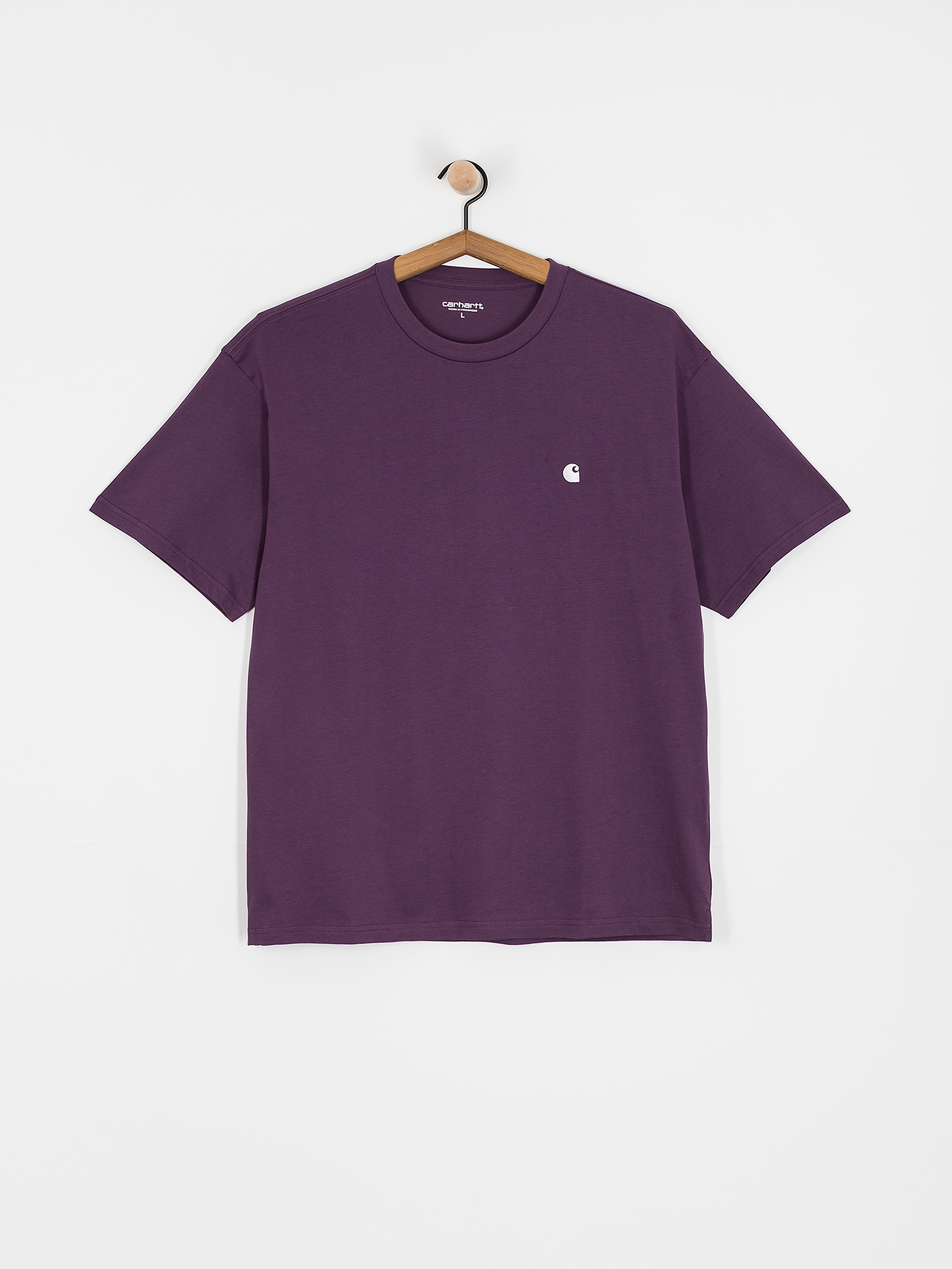 Carhartt WIP Madison T-Shirt - violet (huckleberry/white)