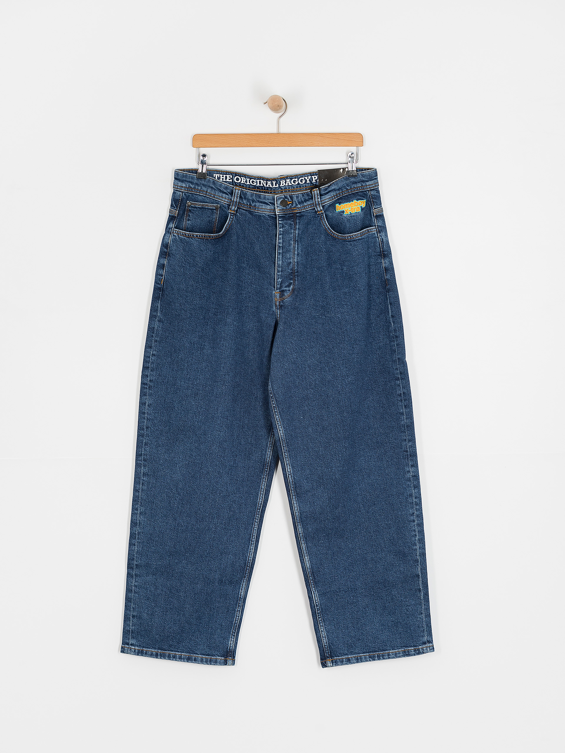 Homeboy X Tra Monster Gothic Denim Pants - blue (washed blue)