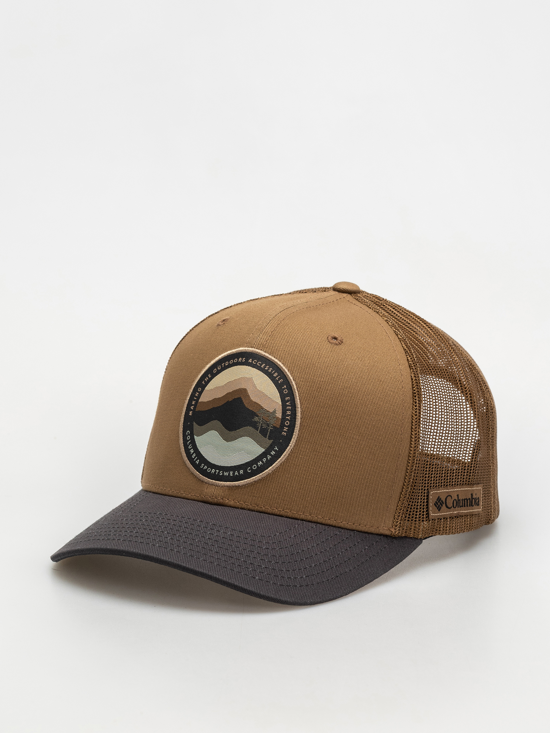 Columbia Mesh Snap Back High Cap - orange (delta/shark/c)
