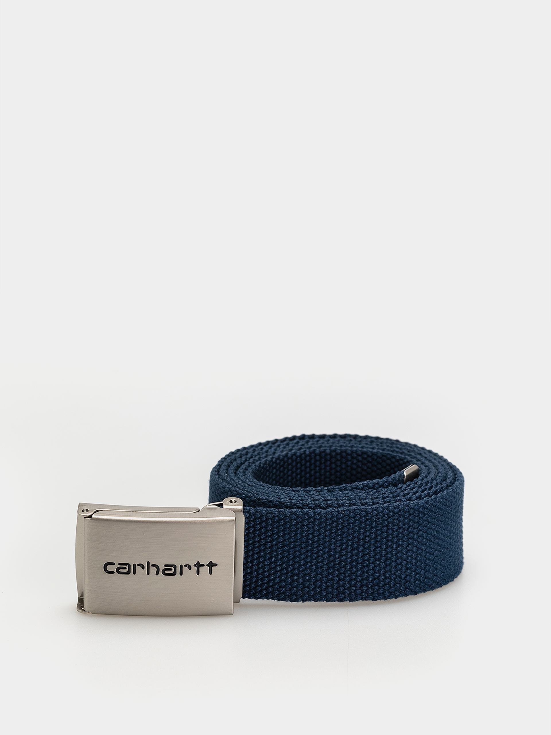 Carhartt WIP Clip Chrome Belt - blue (ink)