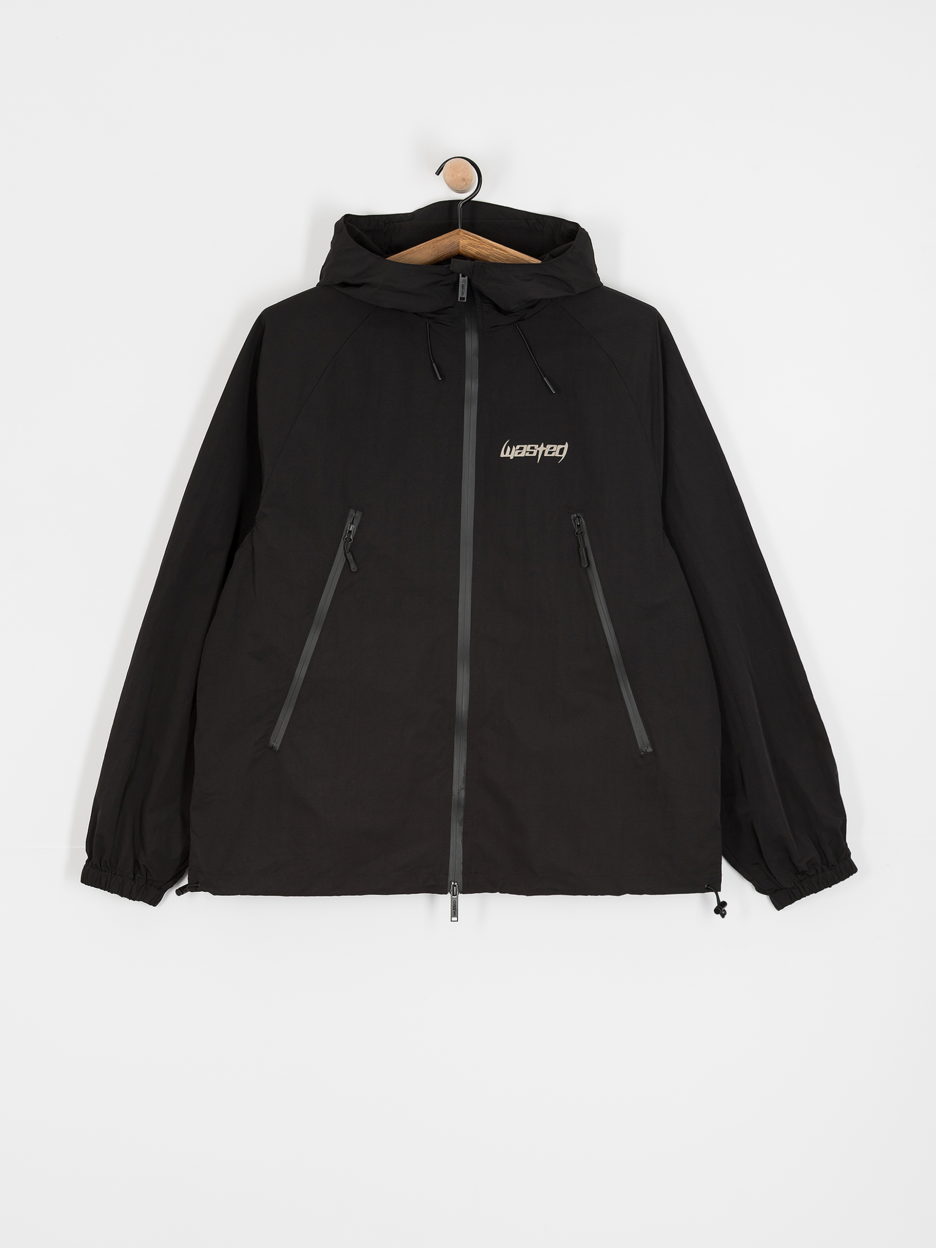 Wasted Paris Blade Windbreaker Jacket - black (black)