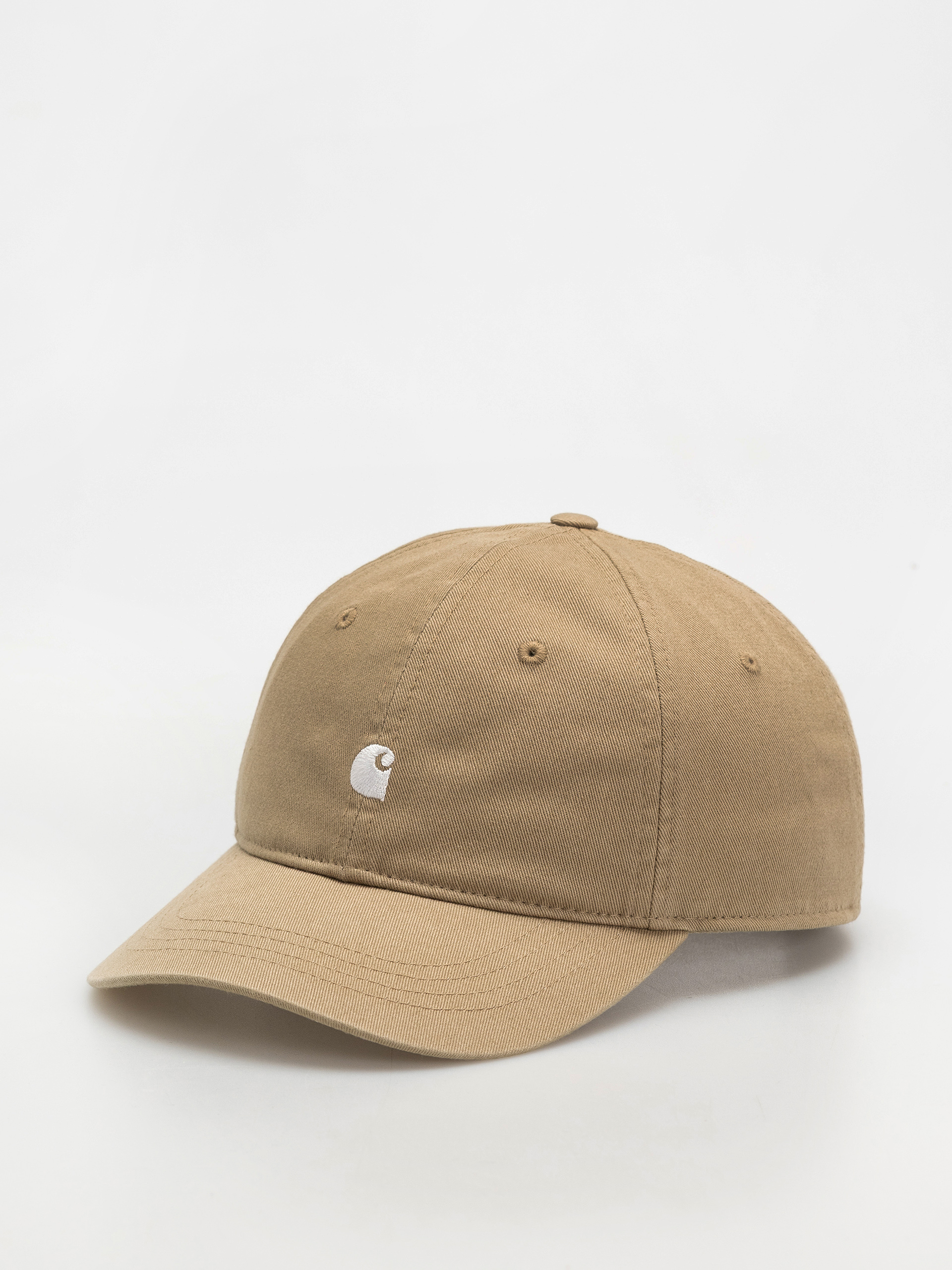 Carhartt WIP Madison Logo Cap - brown (leather/white)