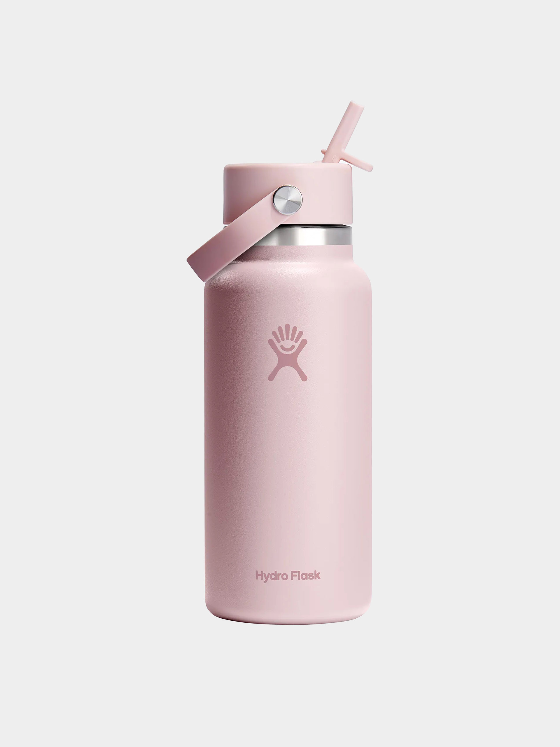 Hydro Flask Bottle Wide Flex Straw Cap 946ml - pink (trillium)