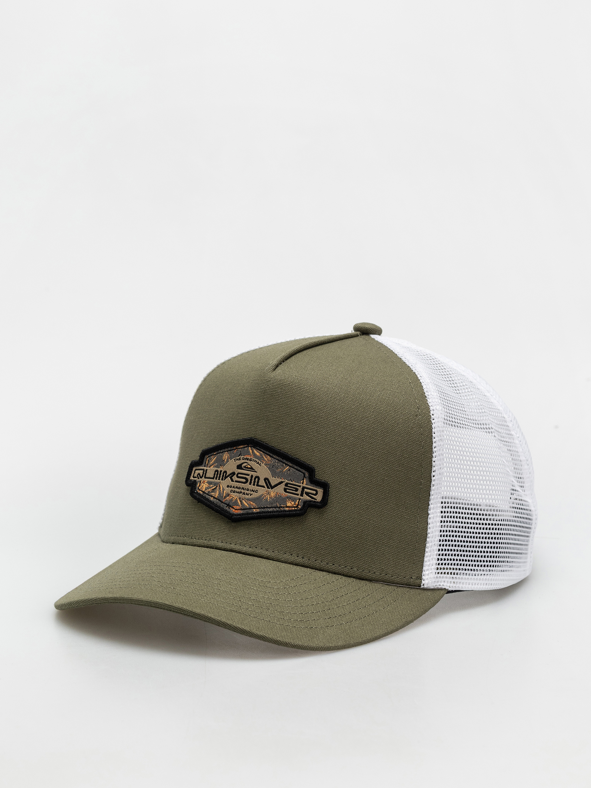 Quiksilver Cap Riding Around - white, green (grape leaf)