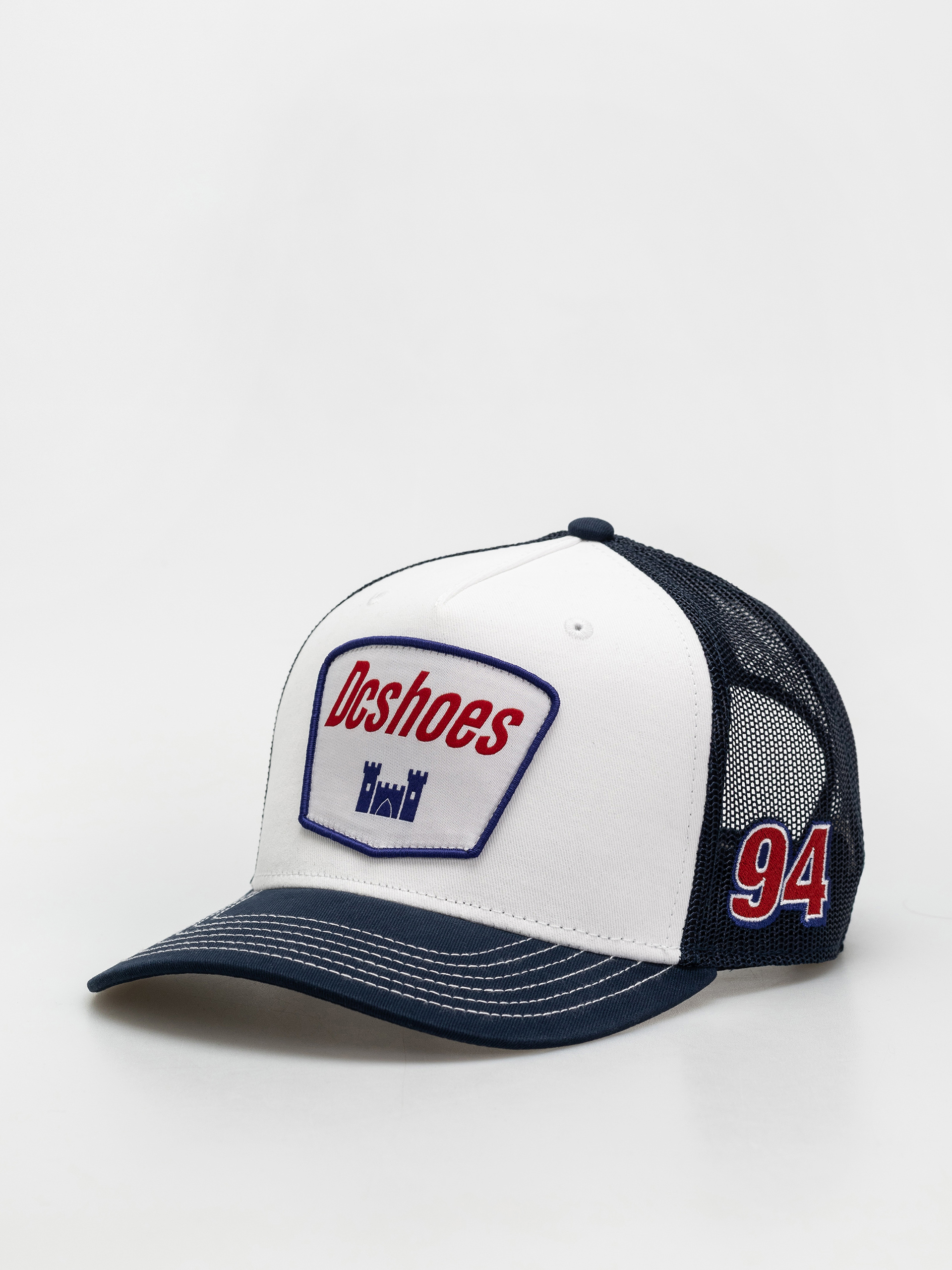 DC Cap Speedway Trucker - white, navy blue (white)