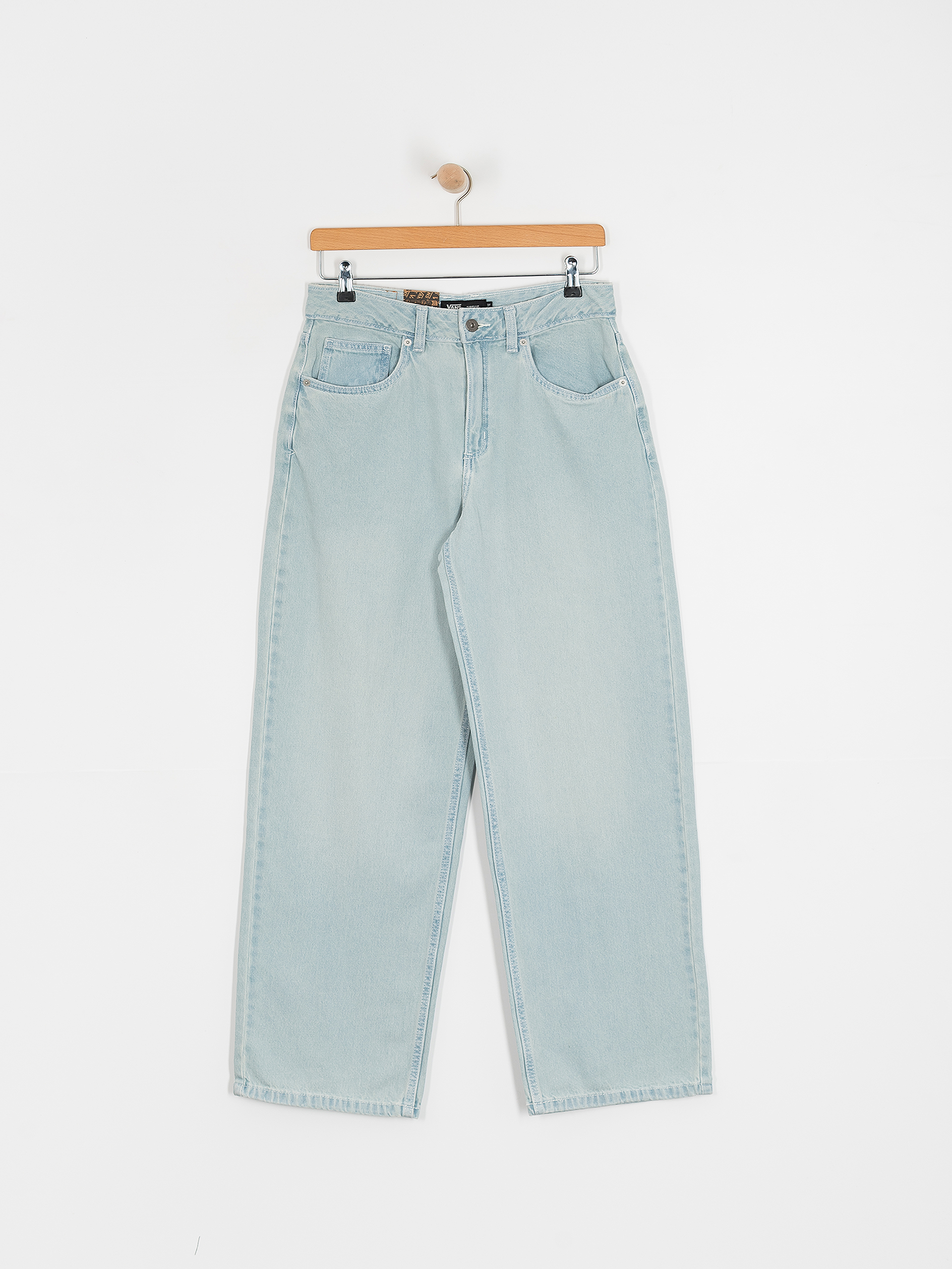 Vans Sirelle 5 Pocket Puddle Wmn Pants - blue (light stonewash)