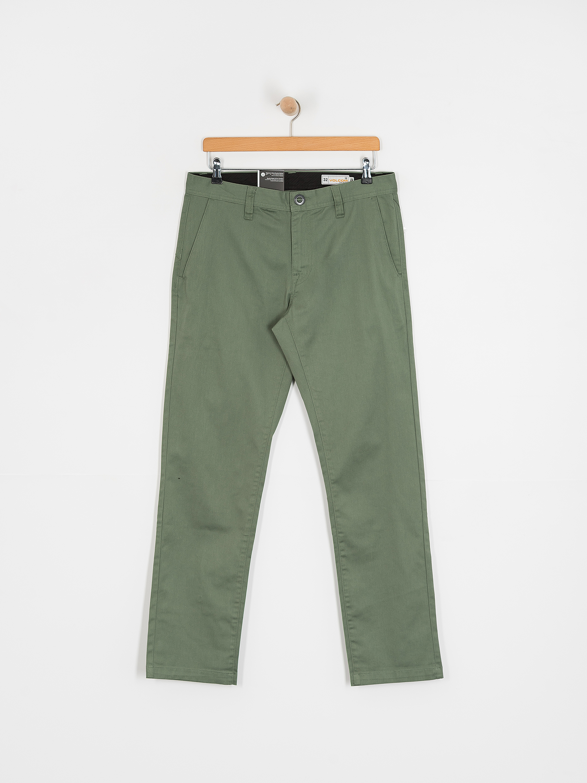 Volcom Pants Frickin Modern Stret - green (light olive)