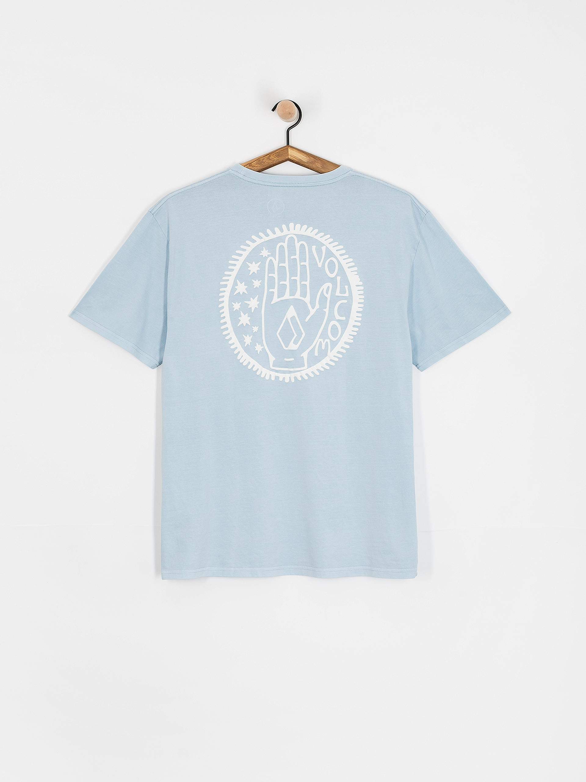 Volcom T-Shirt Handstone Pw - blue (carolina blue)