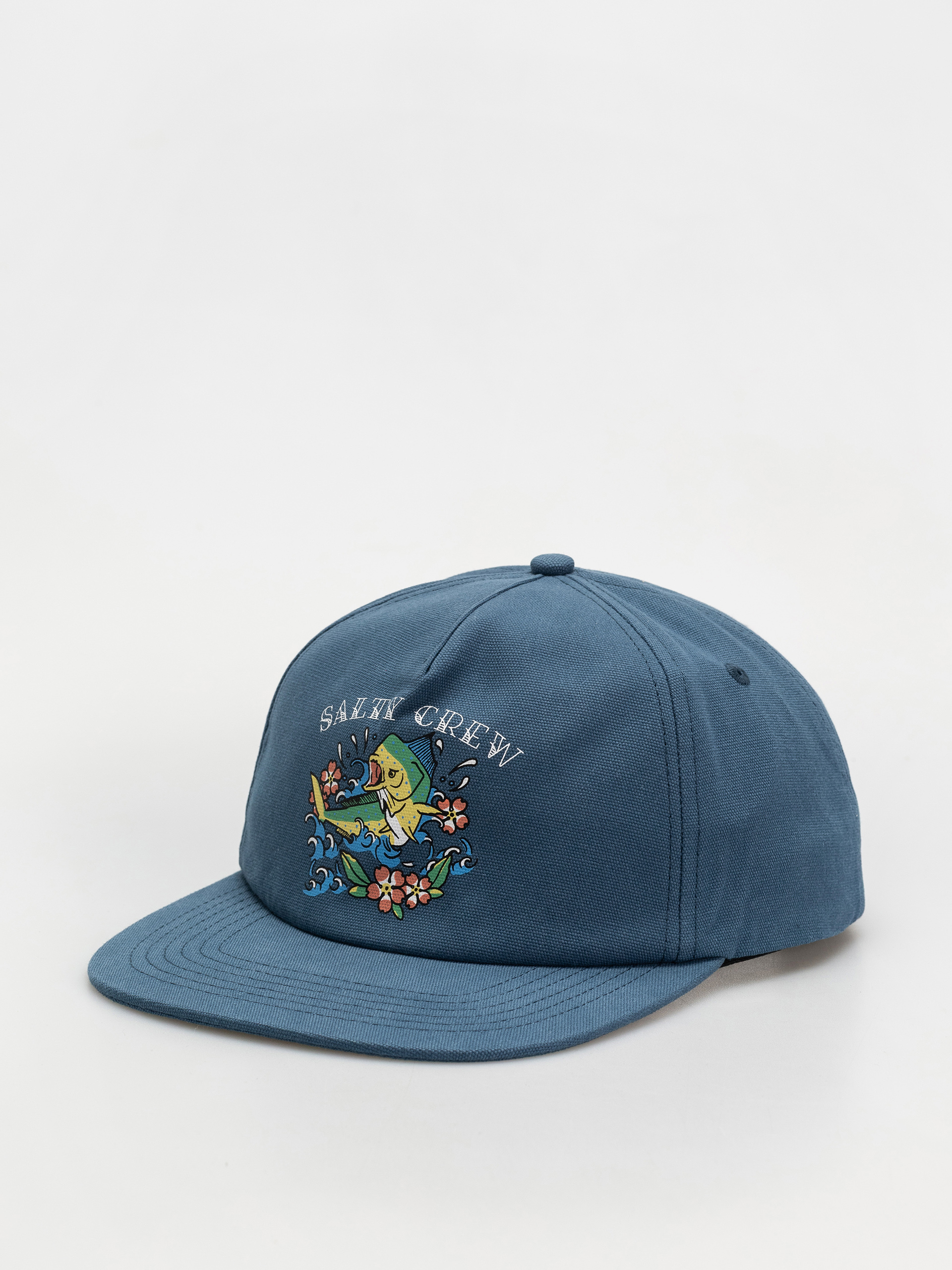 Salty Crew Hopper 5 Panel Cap - blue (slate)