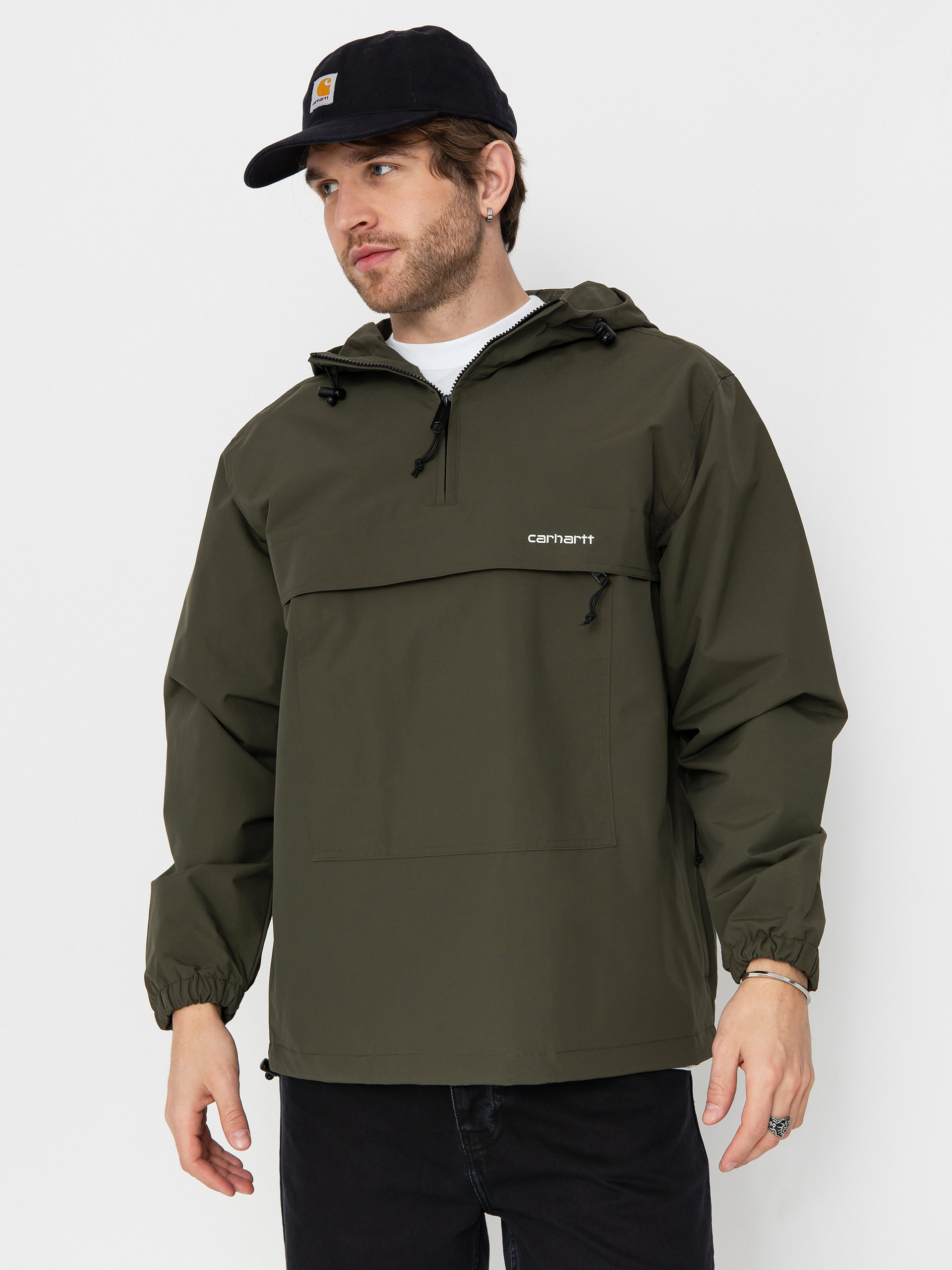 Carhartt WIP Windbreaker Jacket (turtle/white)