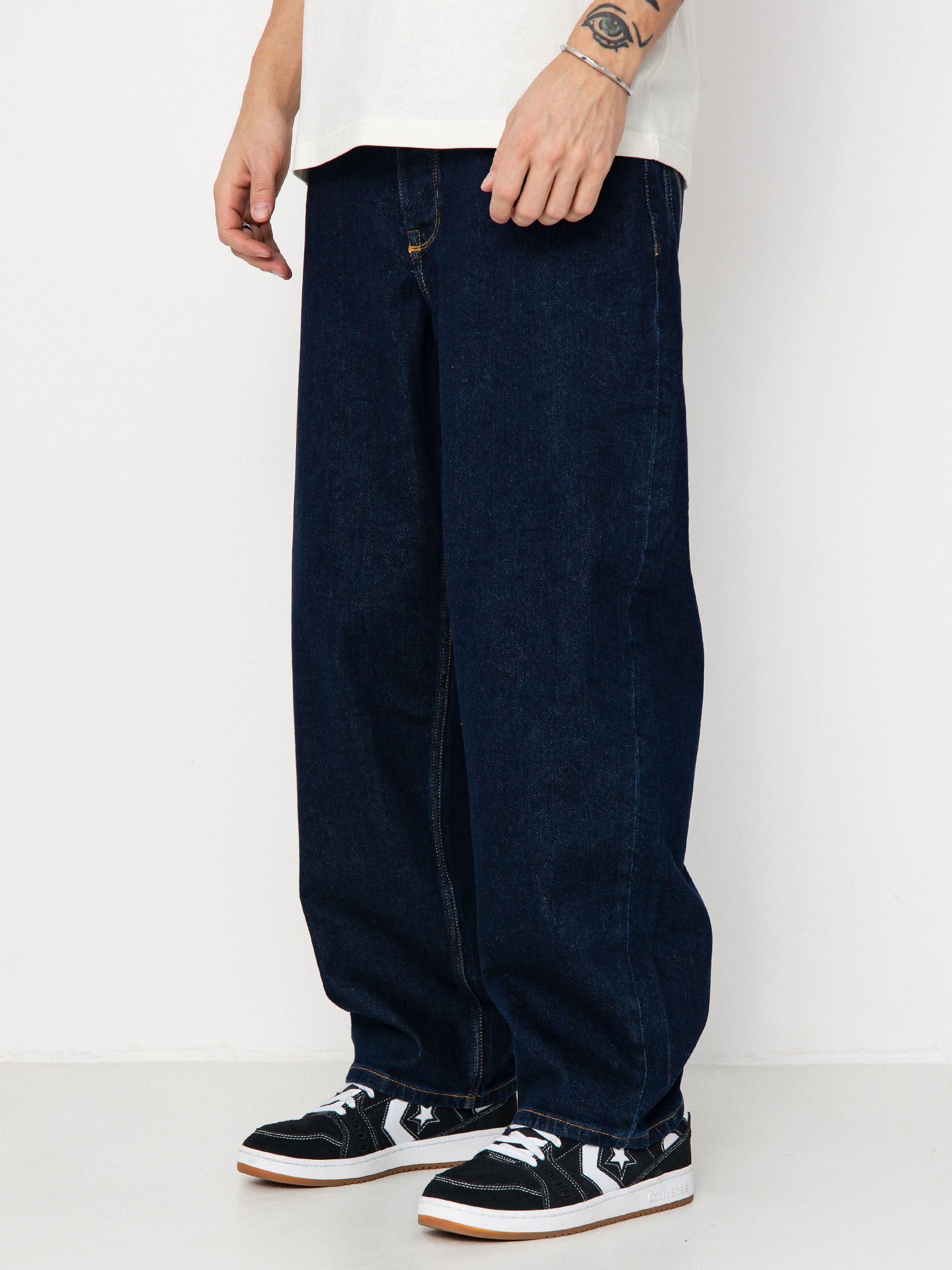 Homeboy X Tra Monster Denim Pants - navy blue (indigo)