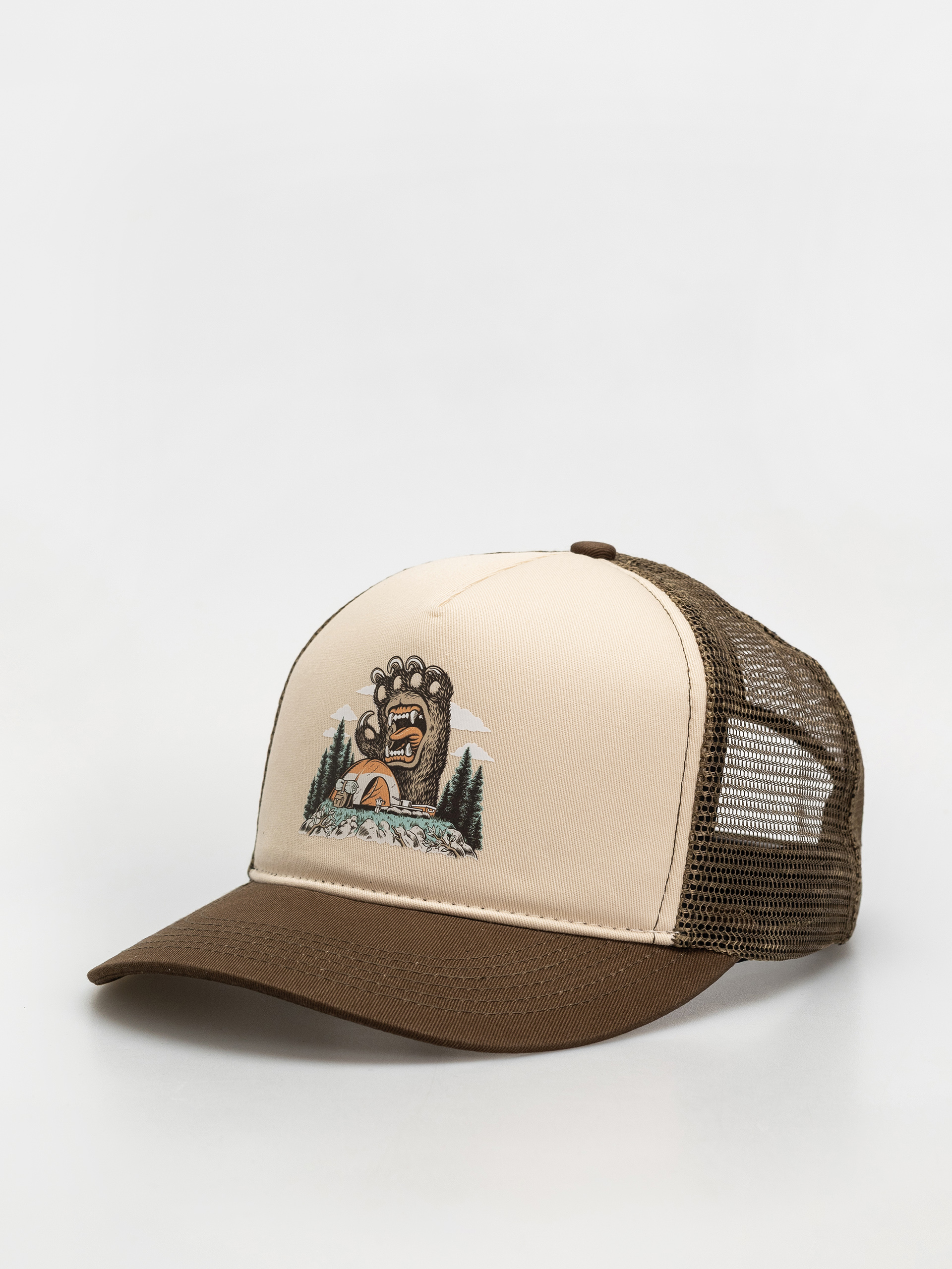 Santa Cruz Screaming Grizzly Cap - Braun (brown/tan)