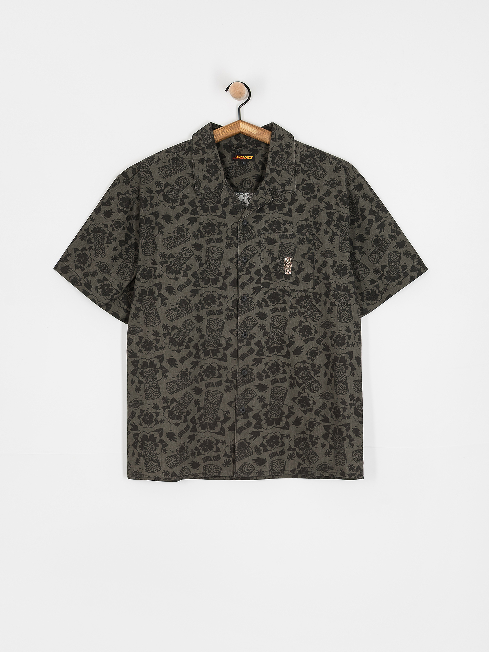 Santa Cruz Roskopp Voodoo Room Shirt - black (black)