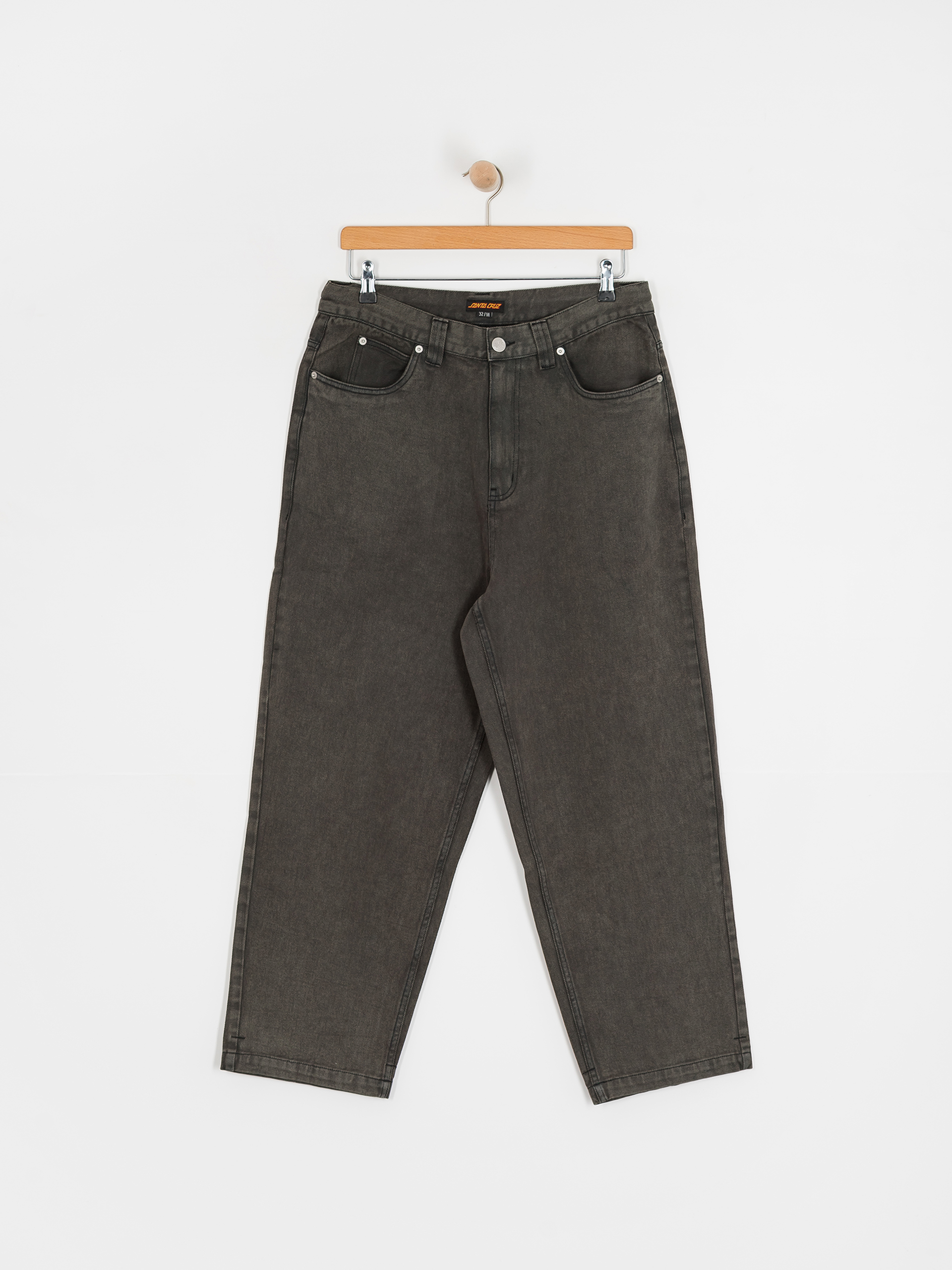 Santa Cruz Pants Big - black (washed black)