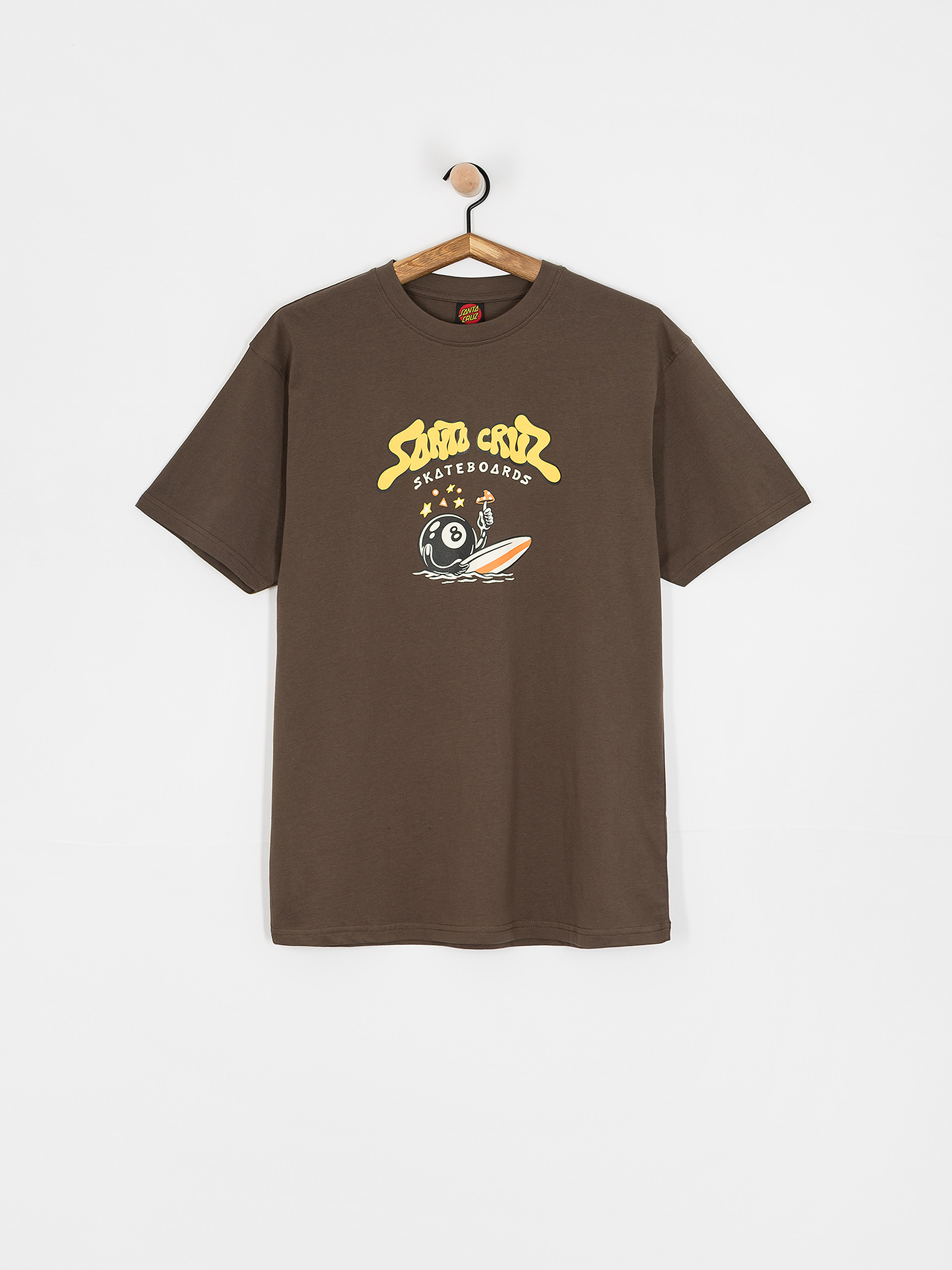 Santa Cruz T-Shirt Winkowski Surf Front - black (washed black)