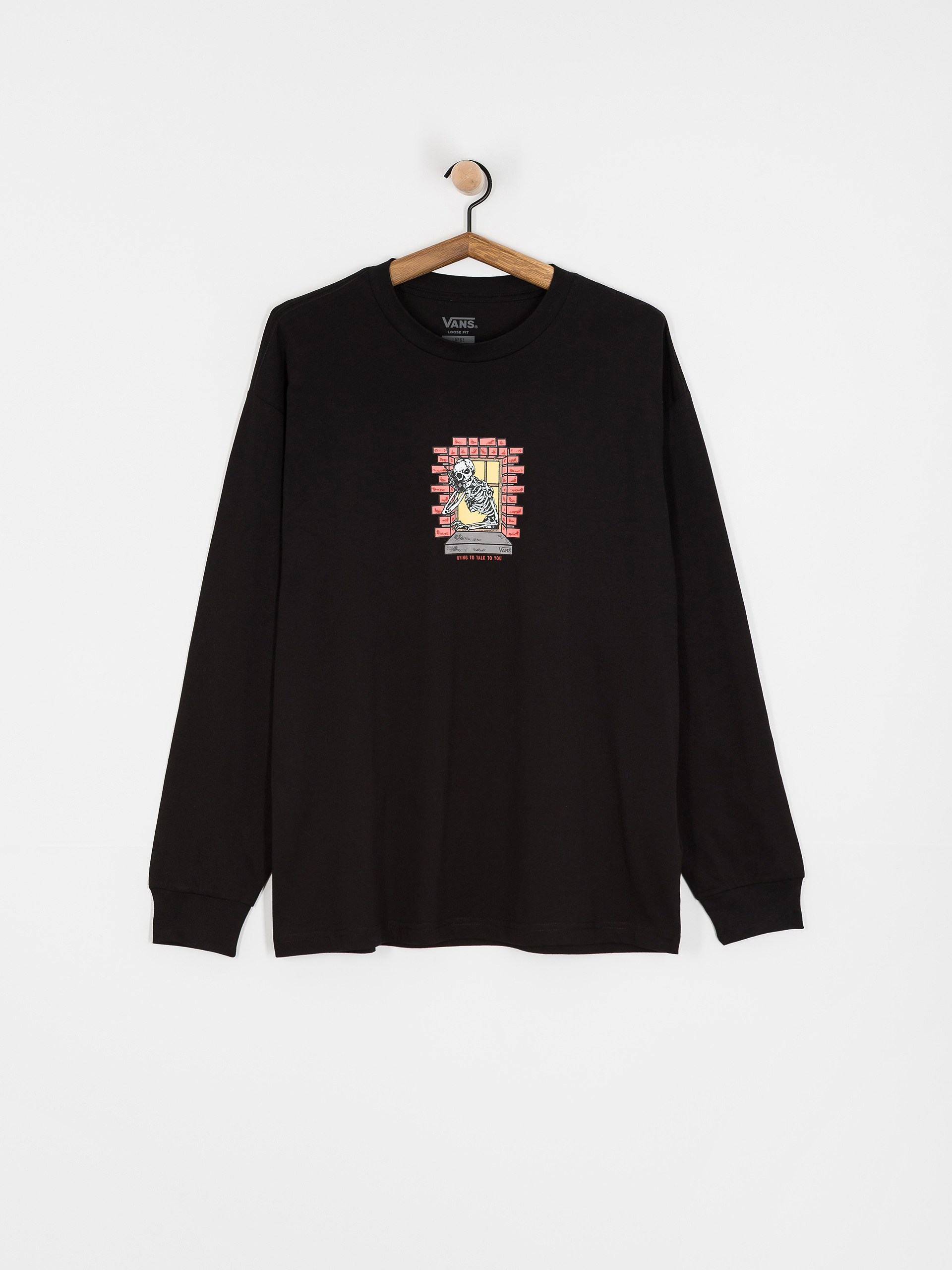 Vans Skull Window Longsleeve - black (black)