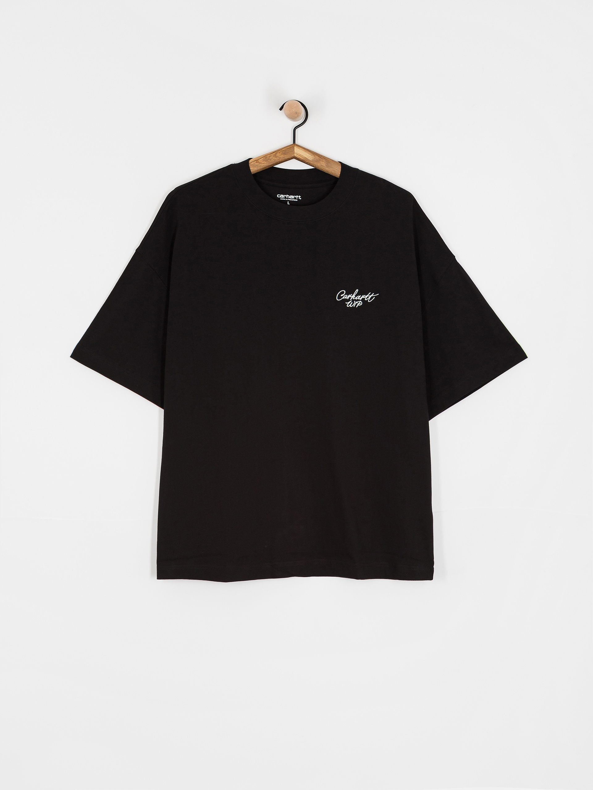 Carhartt WIP Signature Script T-Shirt - black (black/white)