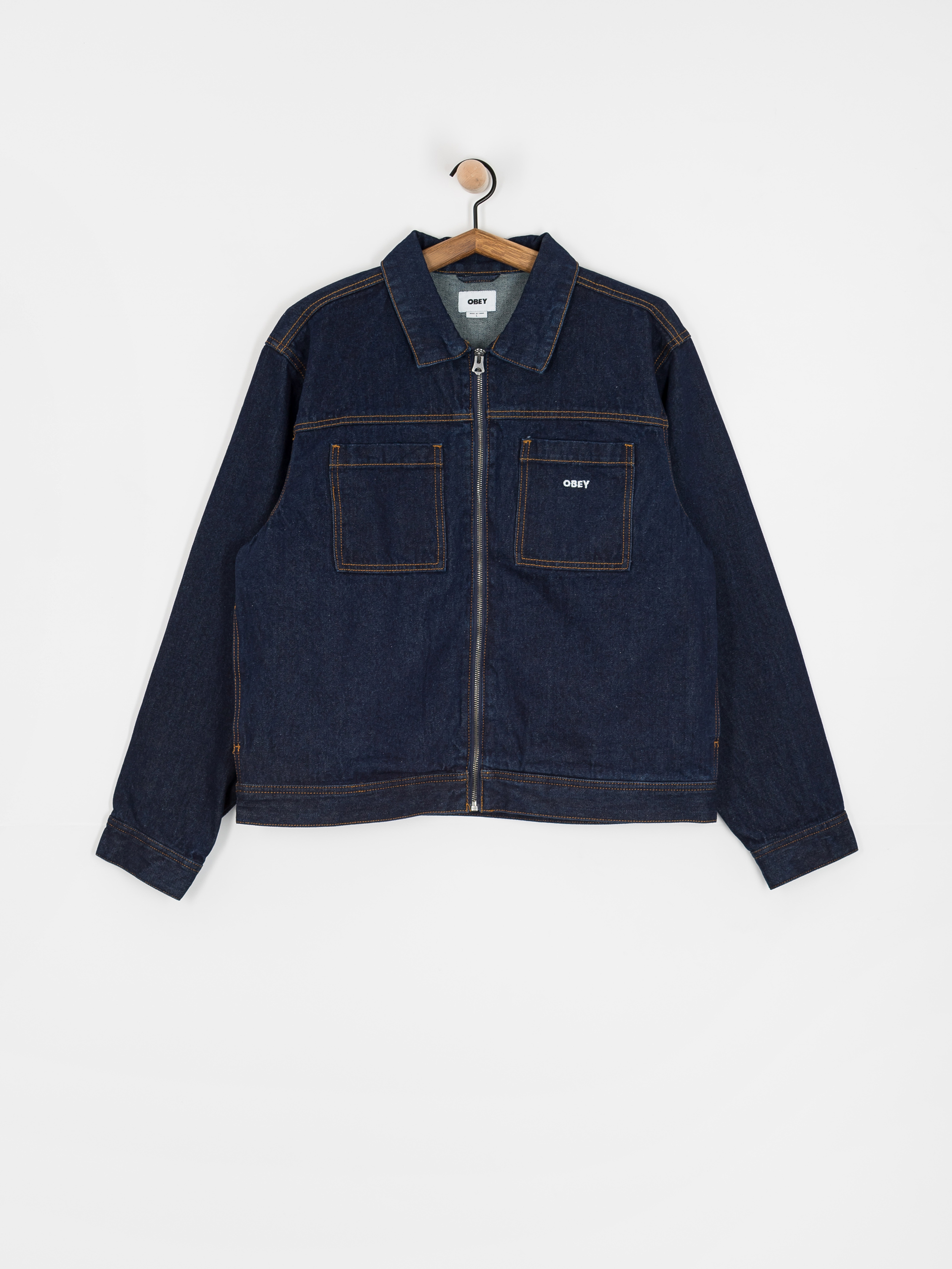 OBEY Winston Jacket - blue (light indigo) OBEY Winston Jacket - blue (light indigo)