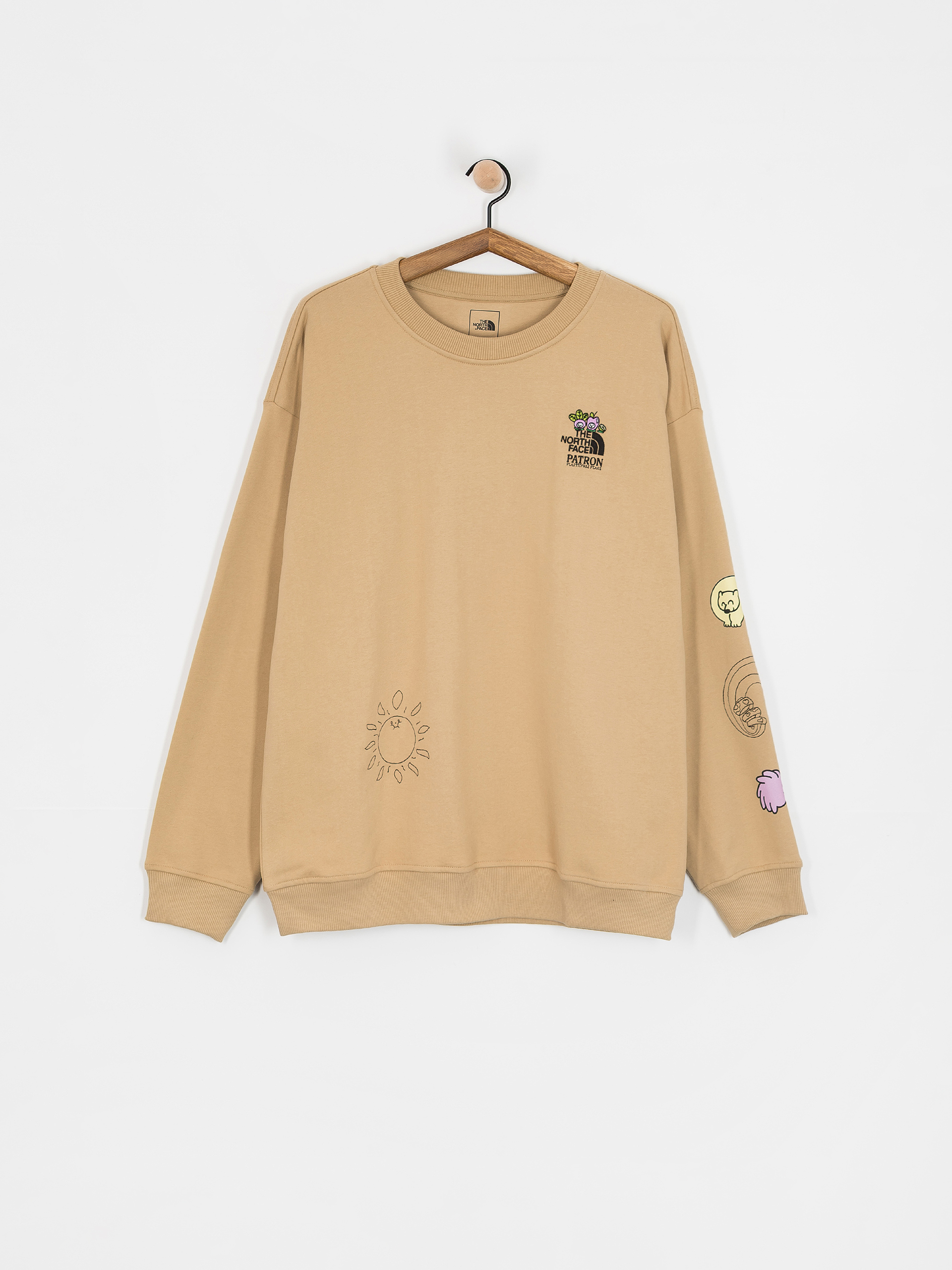 Dime Classic Small Logo Sweatshirt - grey (heather gray) Dime Classic Small Logo Sweatshirt - grey (heather gray)