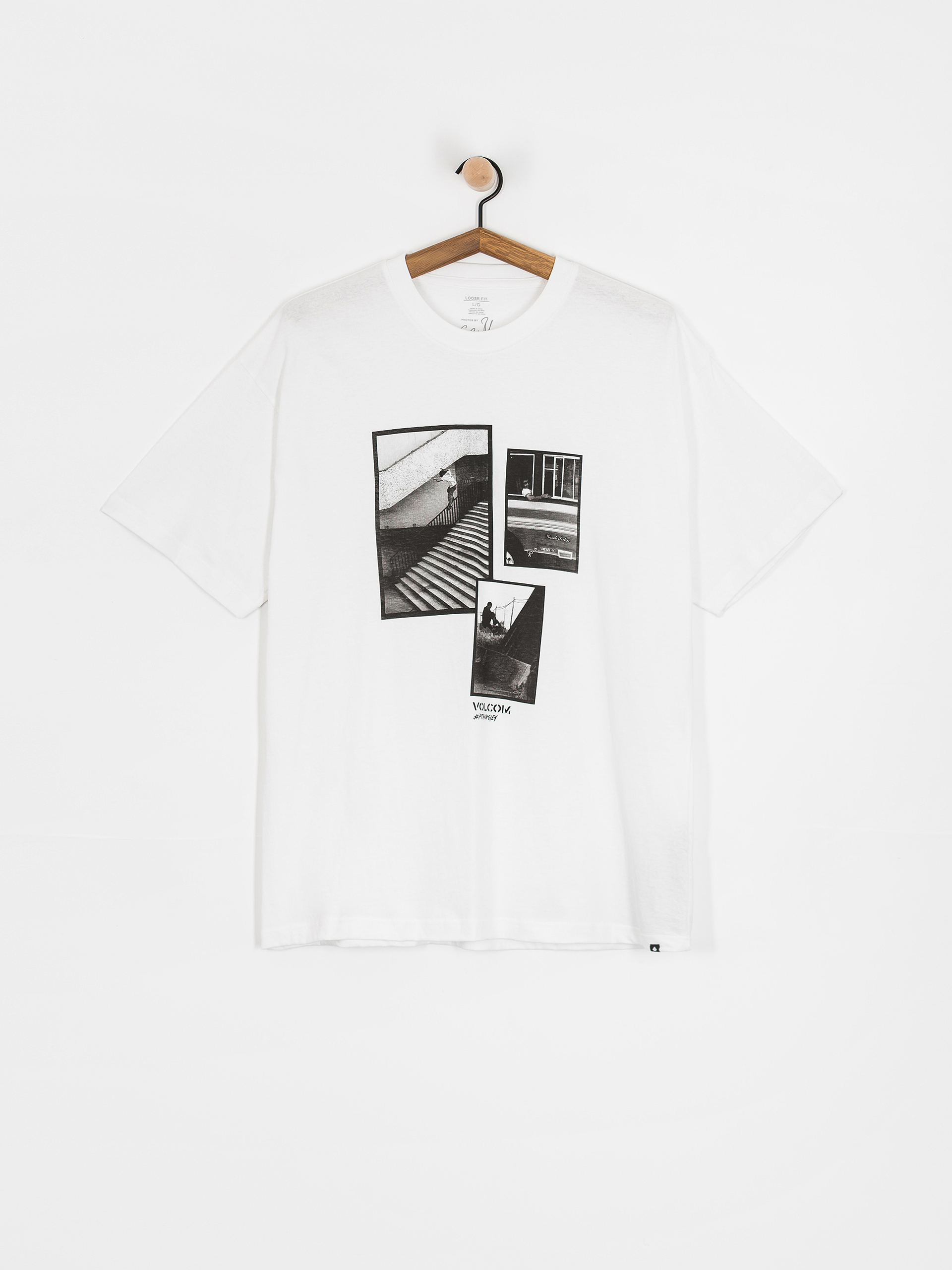 Volcom T-Shirt Pfanngles Lse - white (white)