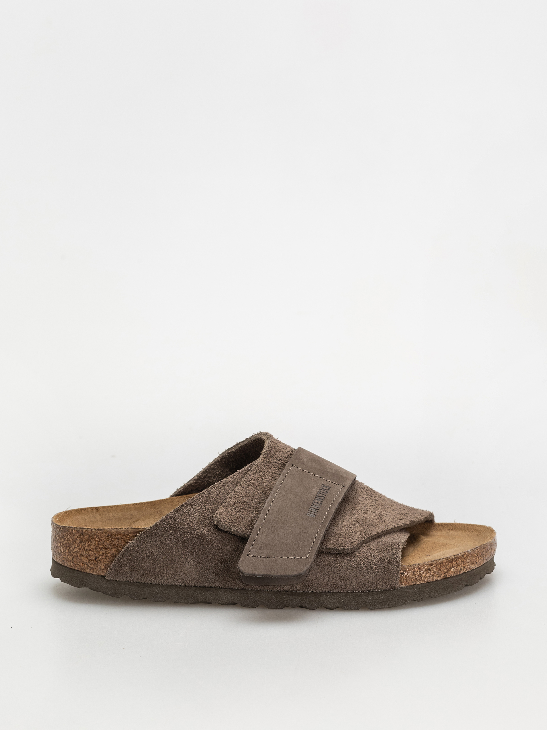 Birkenstock Flip-flops Kyoto Nubuck Suede Leather Narrow Wmn - brown ...