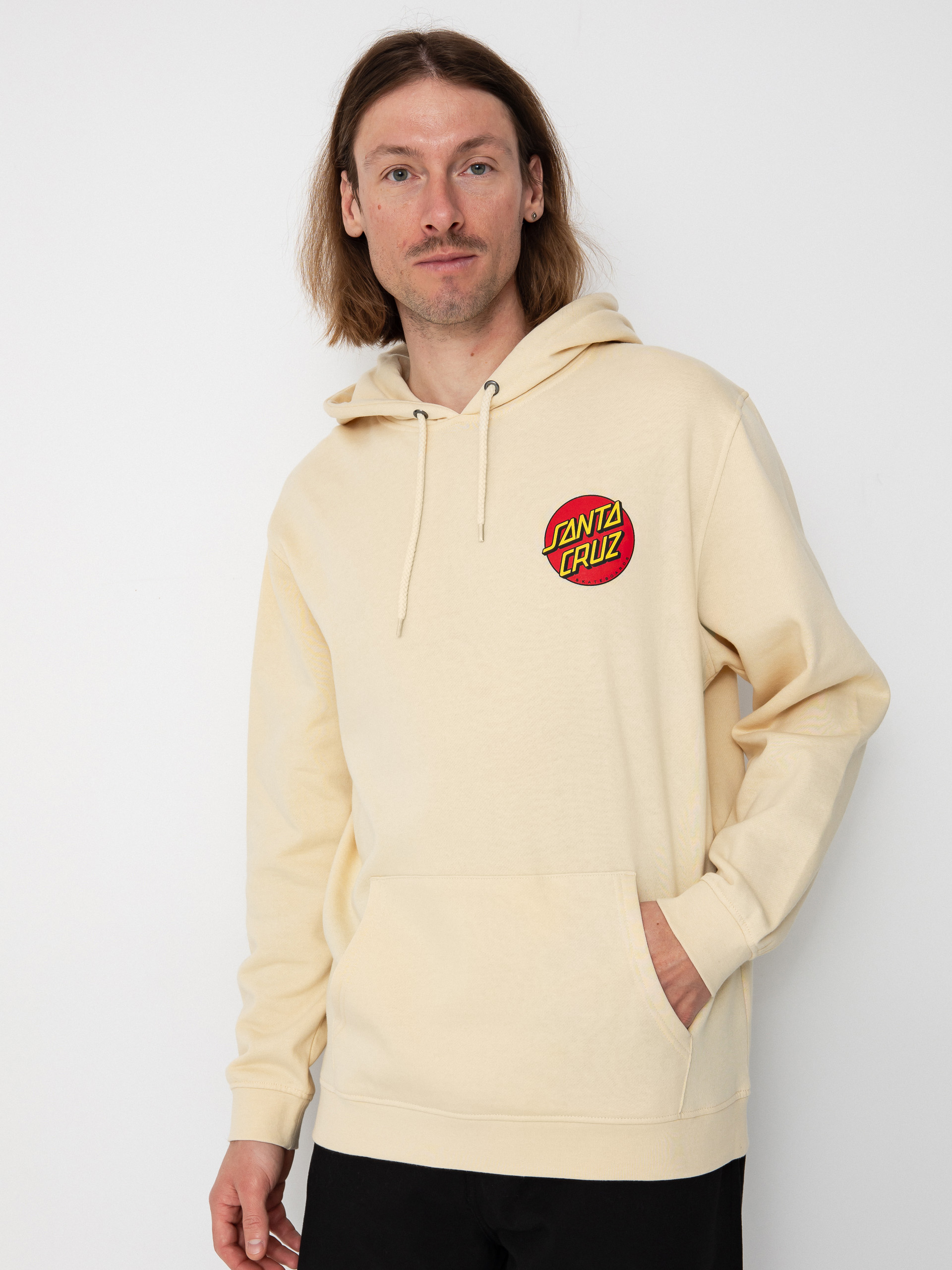 Santa Cruz Classic Dot Chest HD Hoodie - beige (blond wood) Santa Cruz Classic Dot Chest HD Hoodie - beige (blond wood)