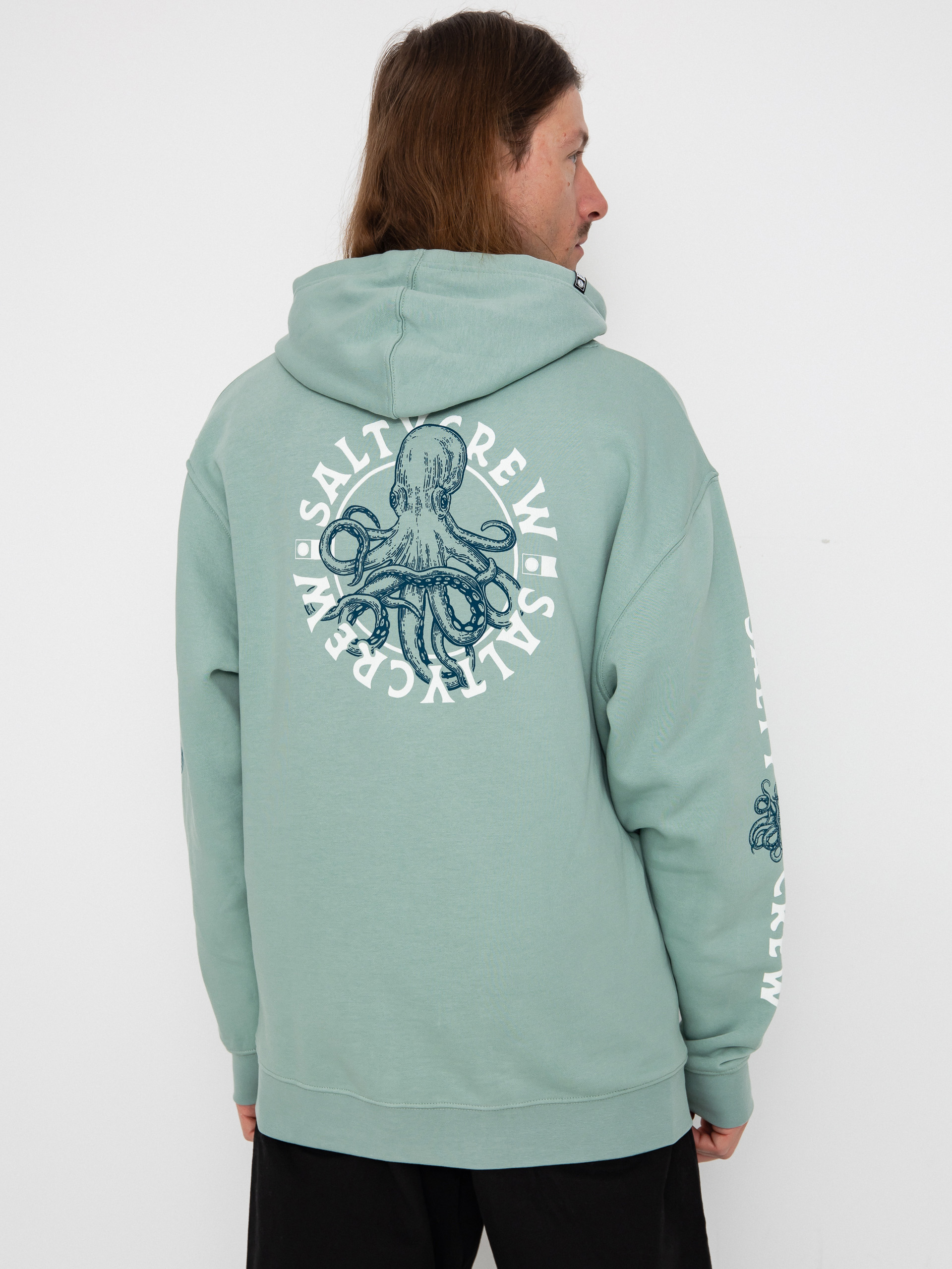 Salty Crew Tentacles HD Hoodie - green (mackerel)
