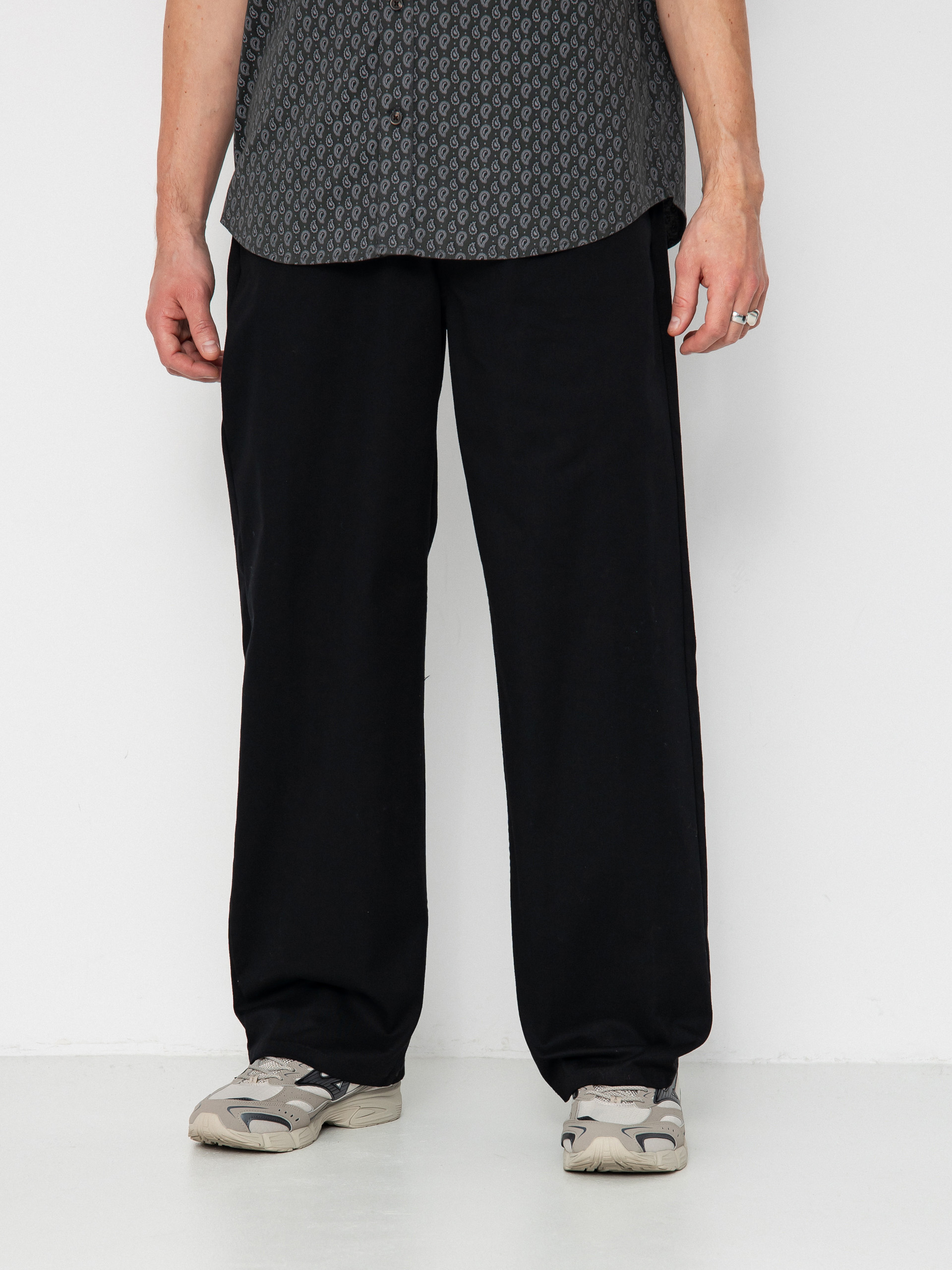 Brixton Baggy Skate Pants - black (black)