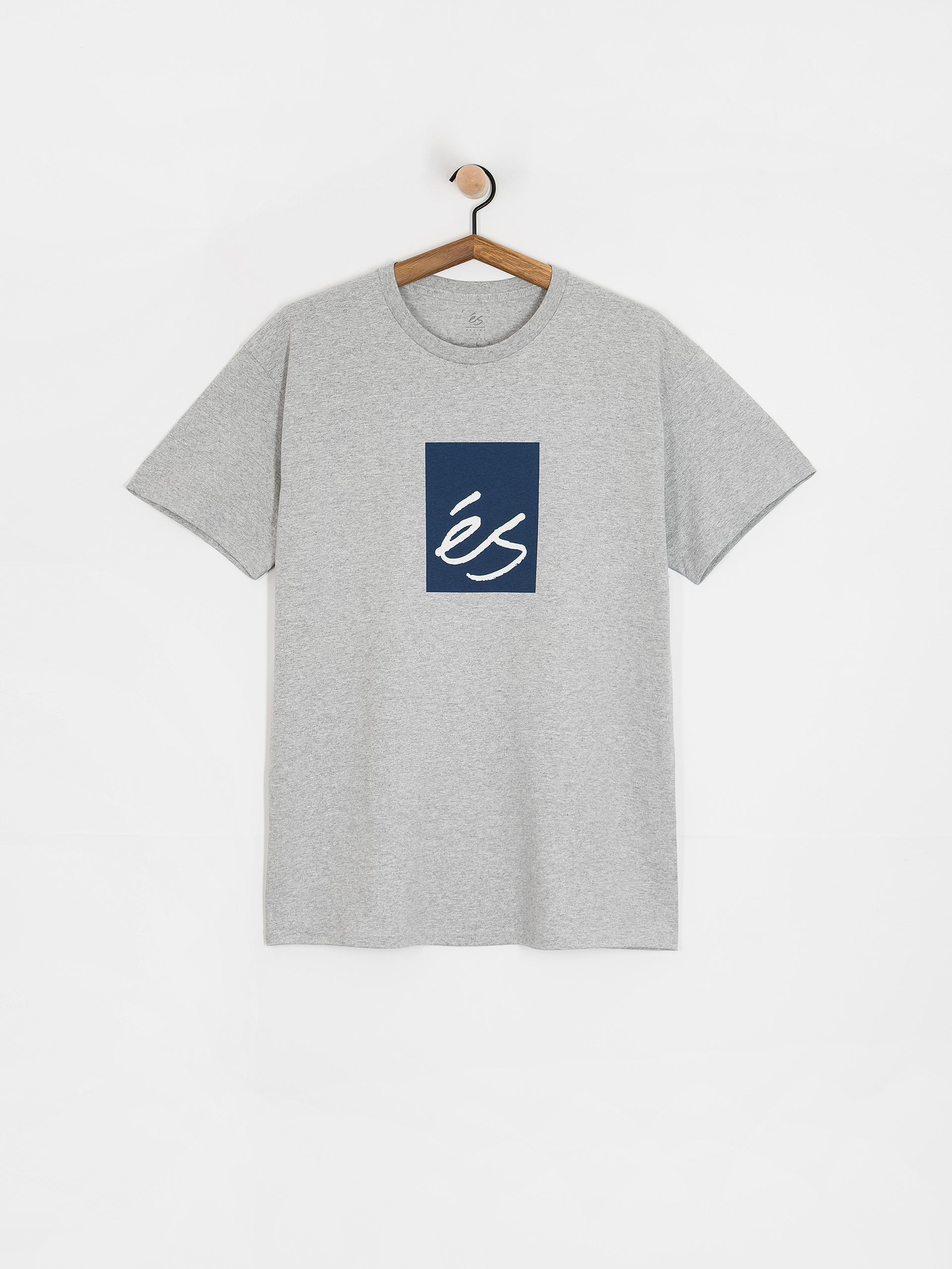 eS Main Block T-Shirt - navy blue (grey/navy)