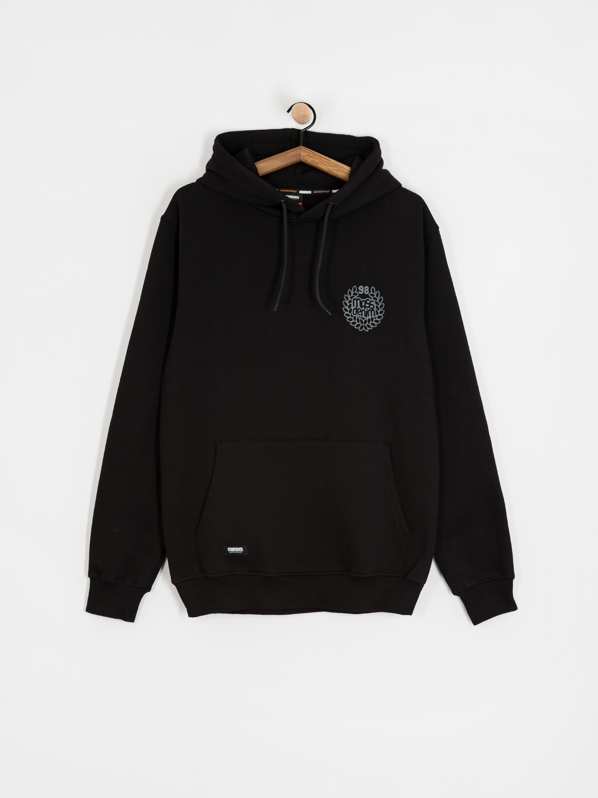 MassDnm Base Back HD Hoodie - black (black)