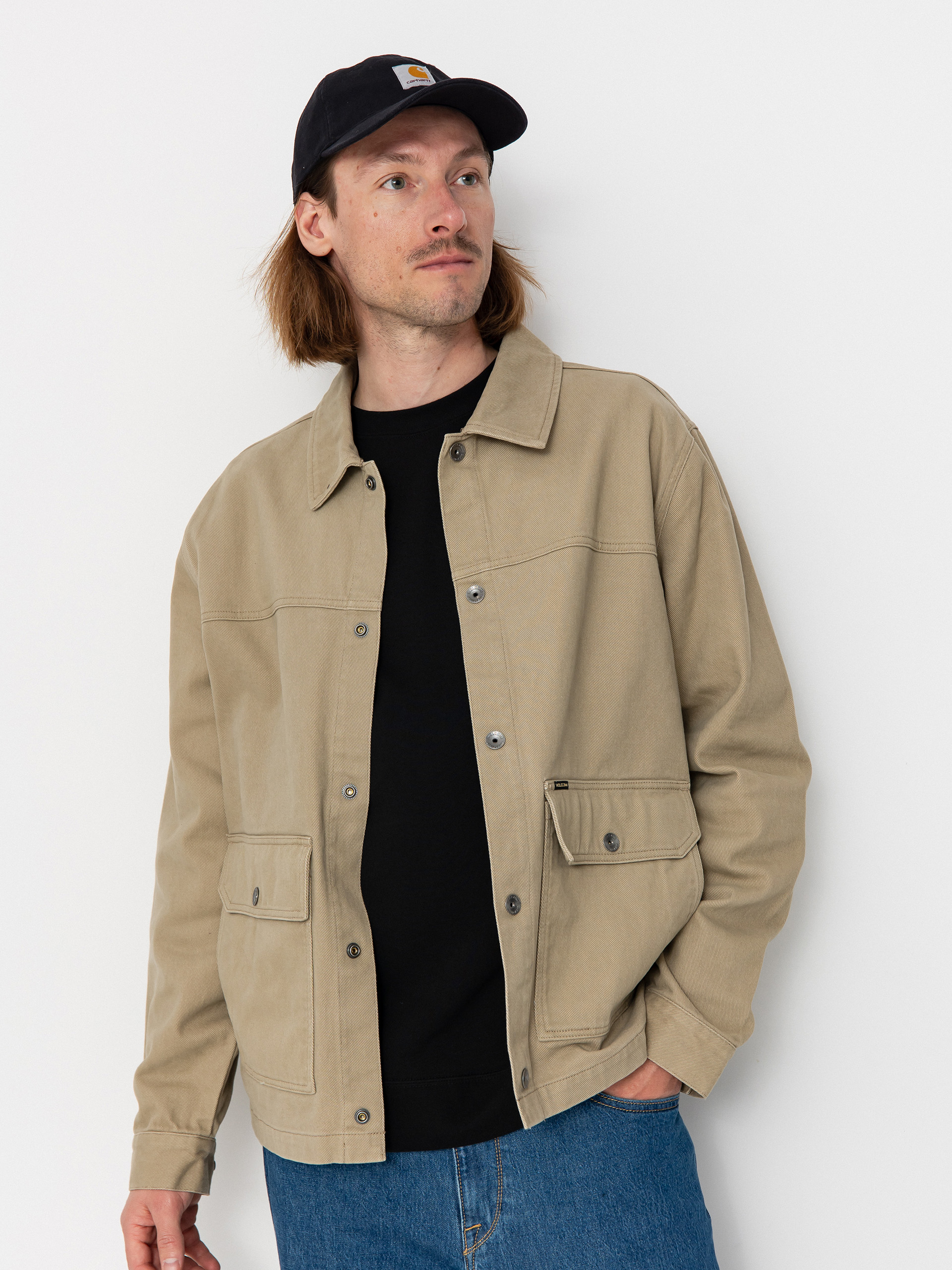 Volcom Jacket Barton - beige (khaki)