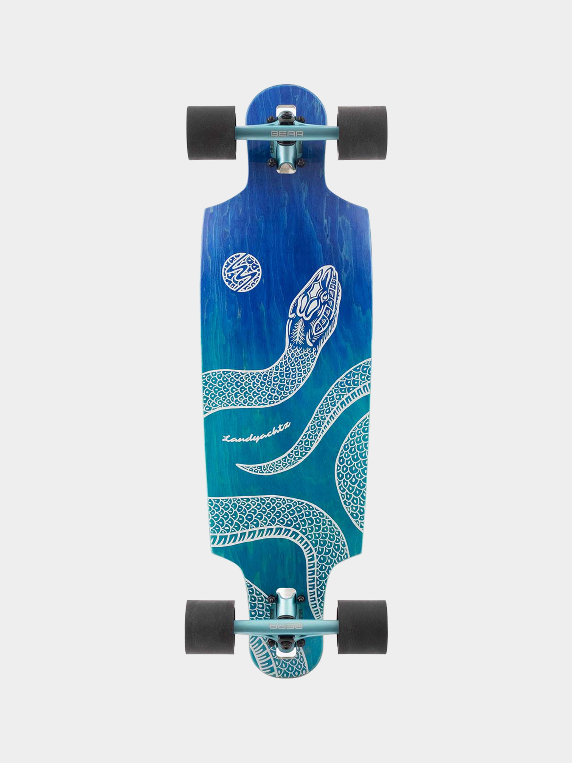 Landyachtz Longboard Drop Cat 33 - blue (python)